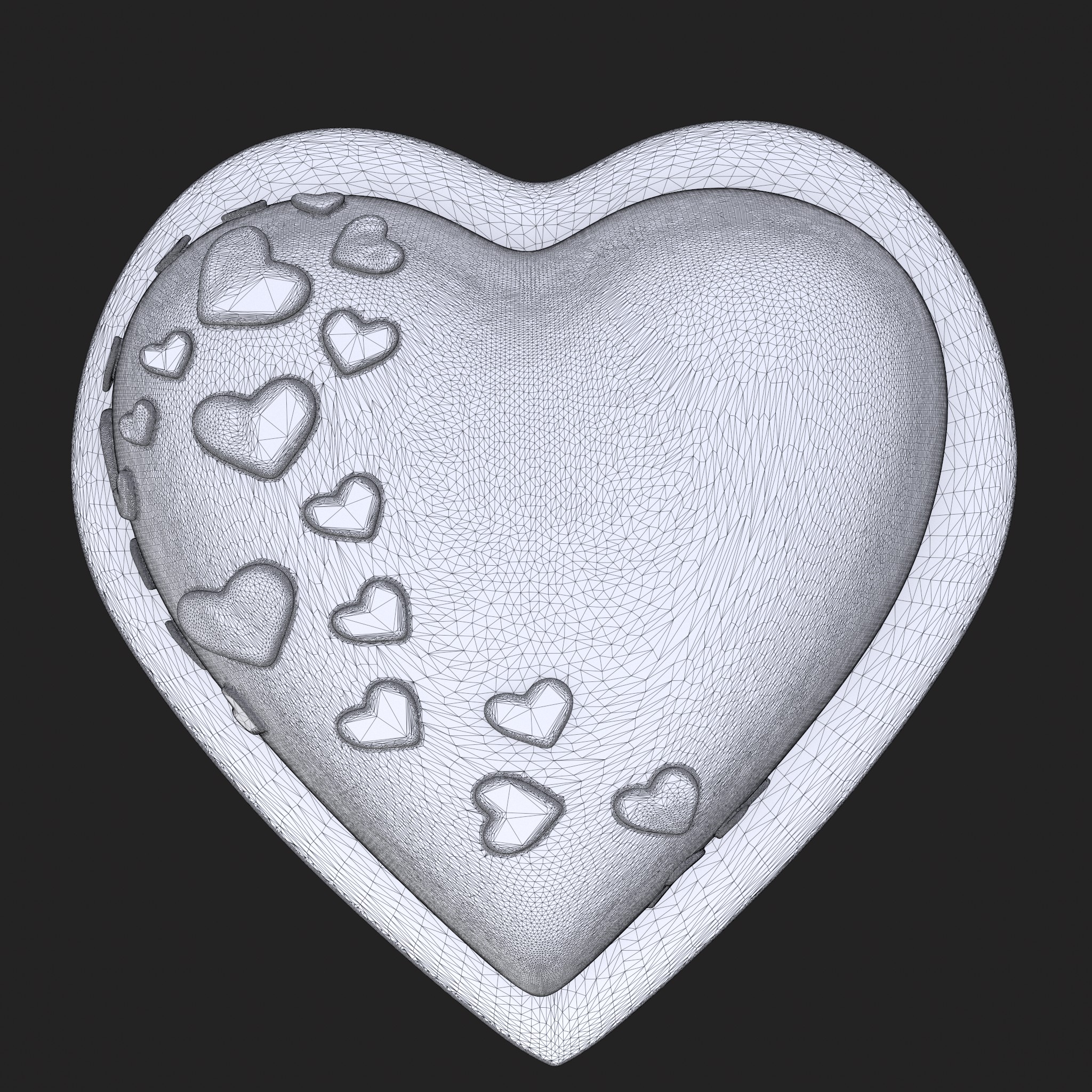 Heart Shaped Cake - 3D Model by Get Dead Entertainment
