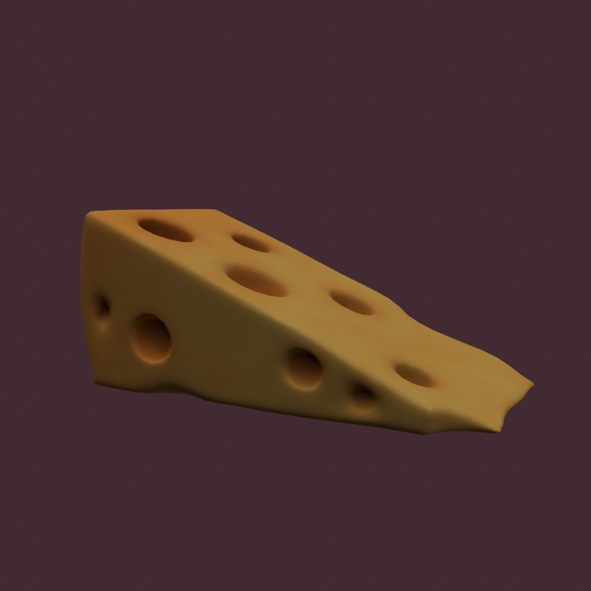 Holed Cheese - 3D Model by Get Dead Entertainment