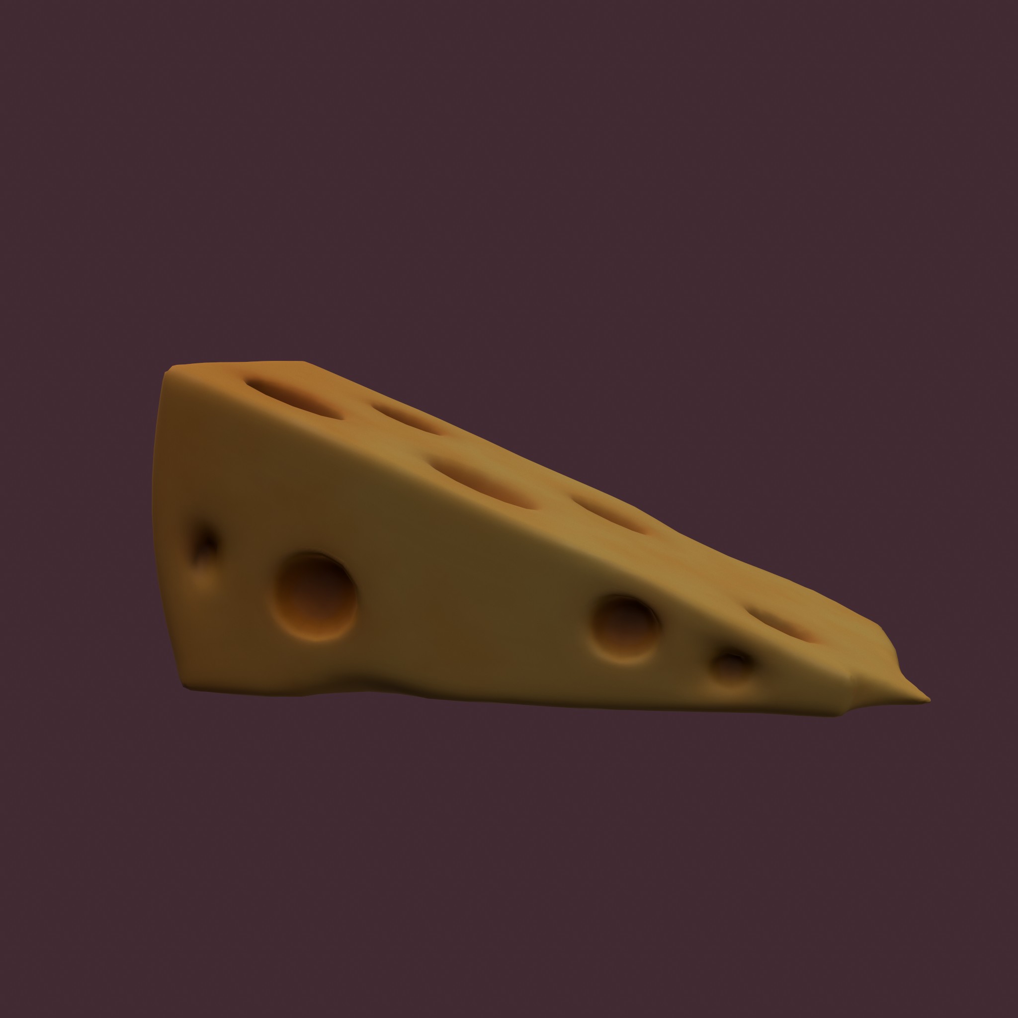 Holed Cheese - 3D Model by Get Dead Entertainment