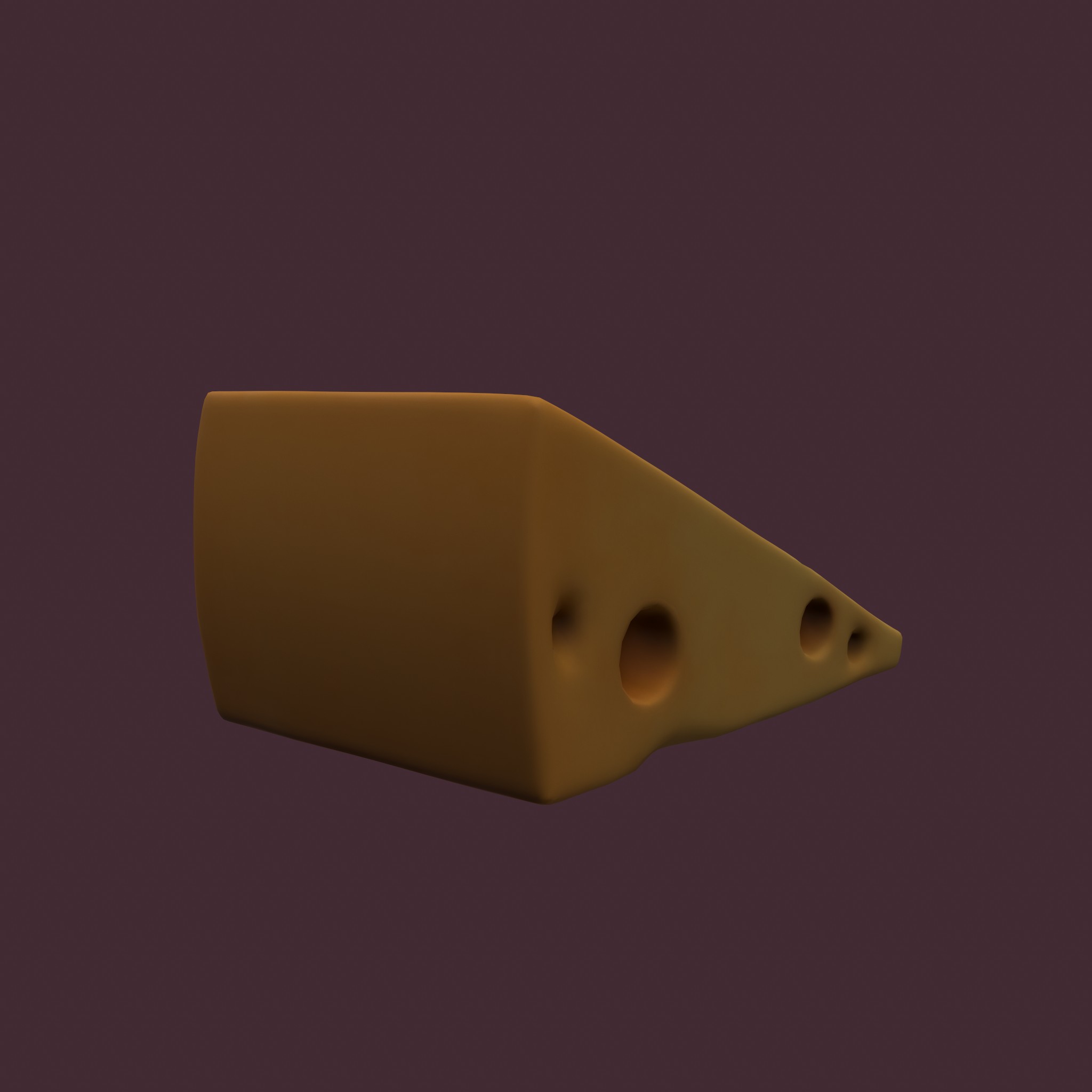 Holed Cheese - 3D Model by Get Dead Entertainment