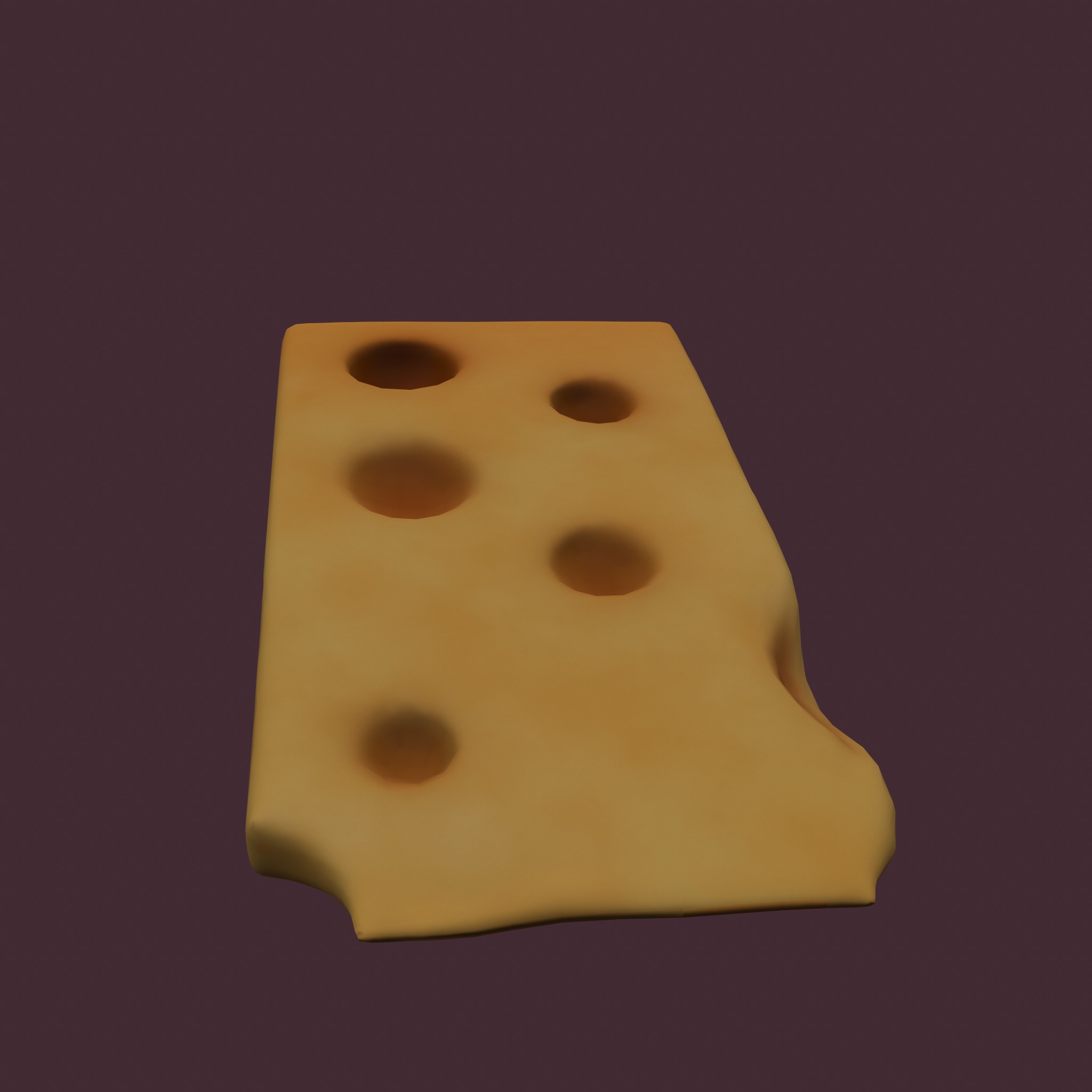 Holed Cheese - 3D Model by Get Dead Entertainment