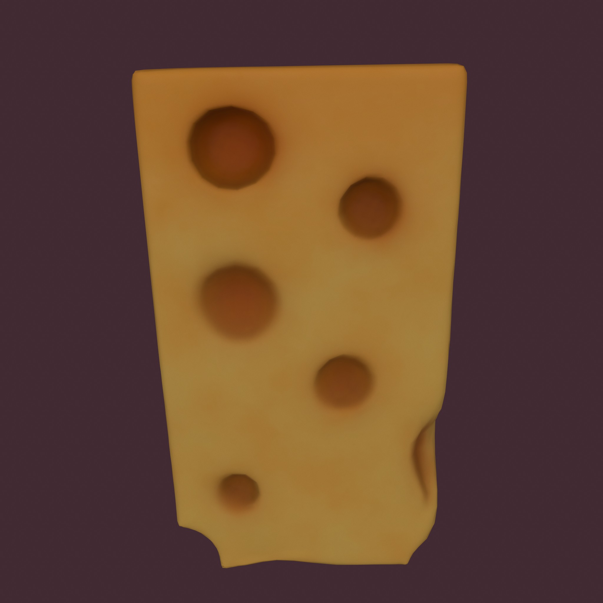 Holed Cheese - 3D Model by Get Dead Entertainment