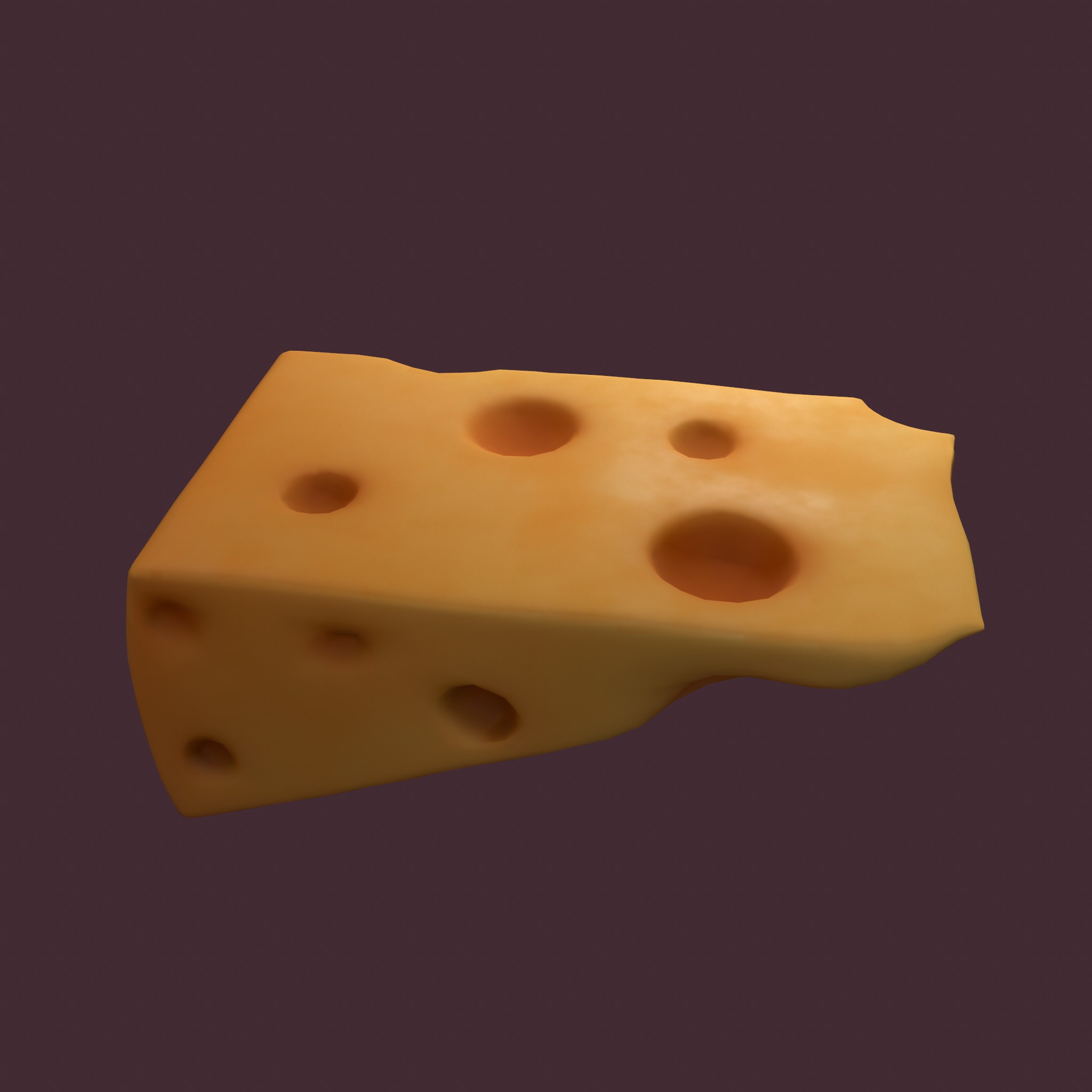 Holed Cheese - 3D Model by Get Dead Entertainment