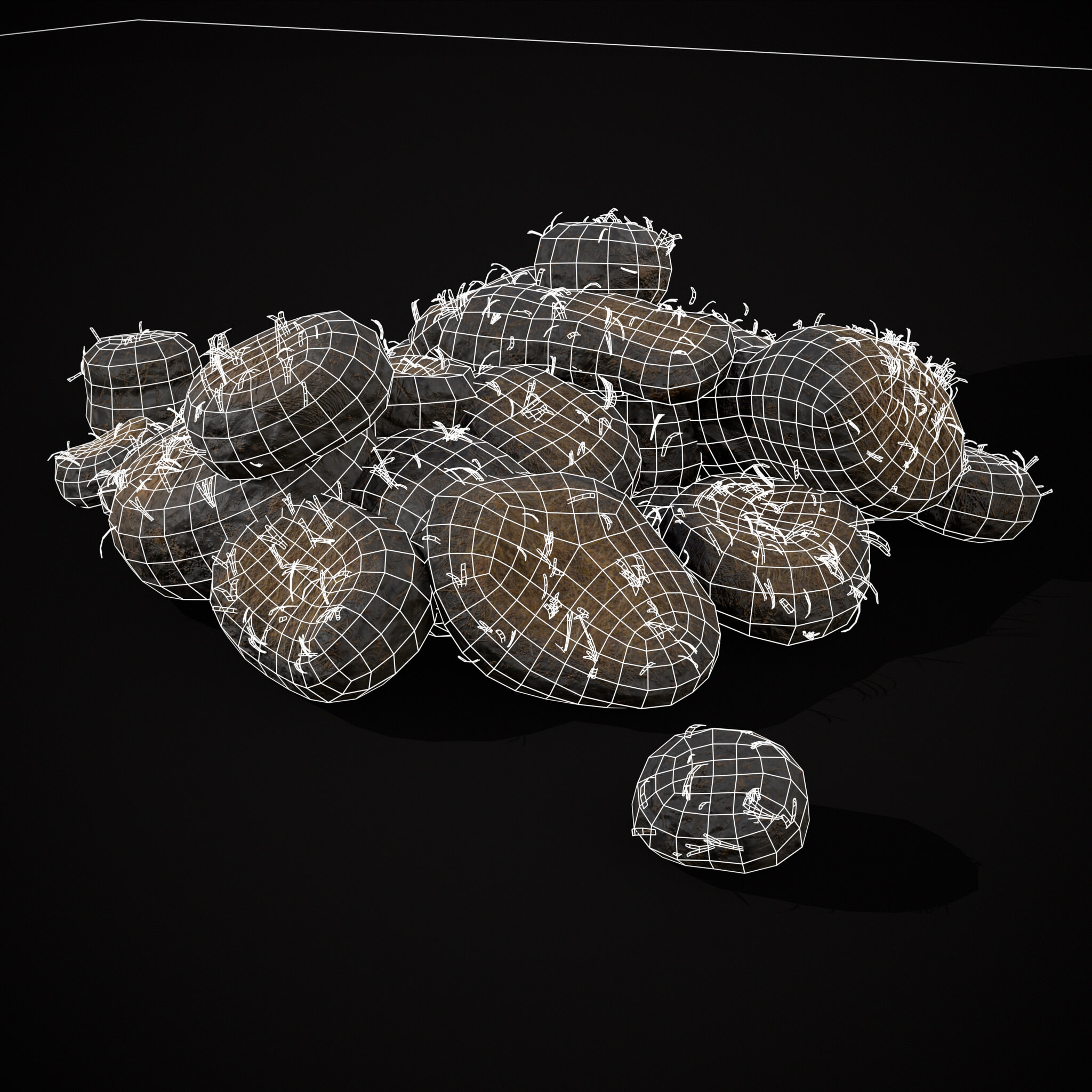 Horse Poop Version 2 - 3D Model by Get Dead Entertainment