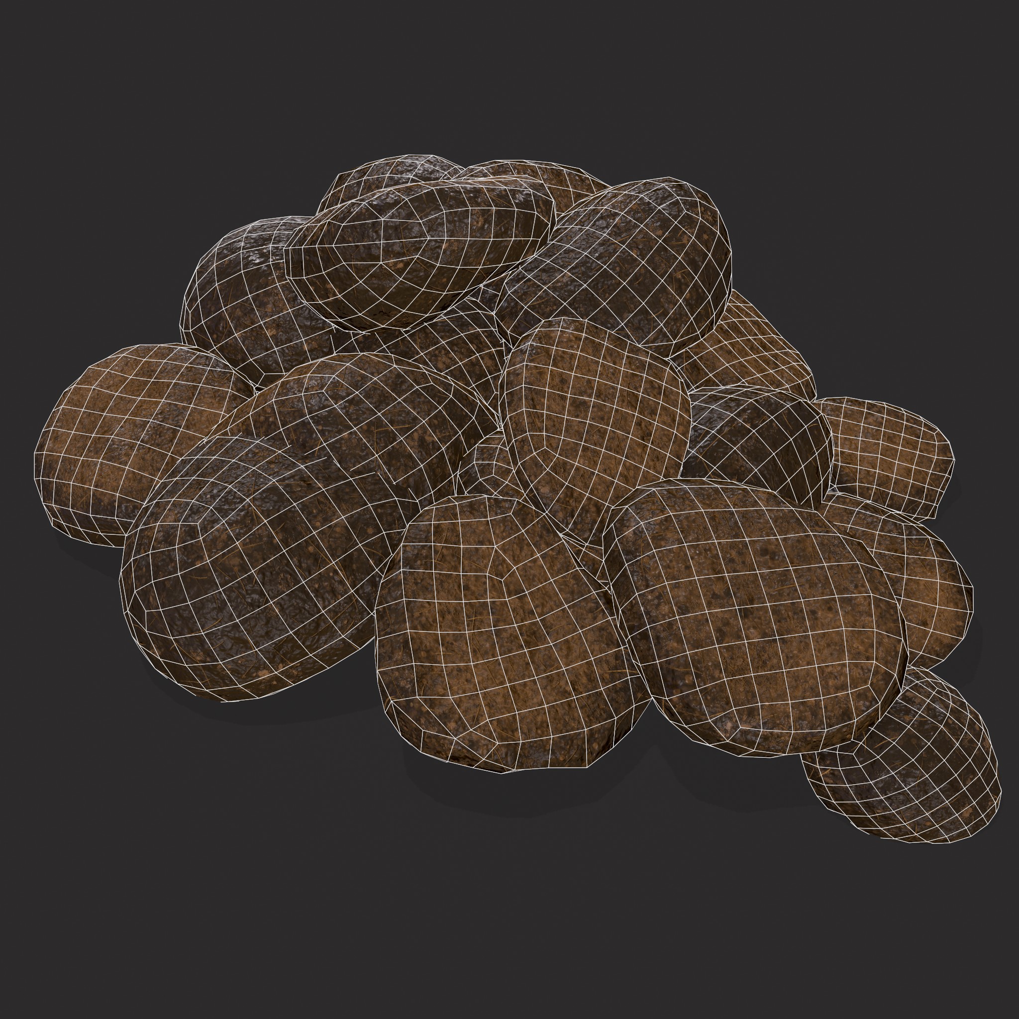 Horse Poop Model by Get Dead Entertainment