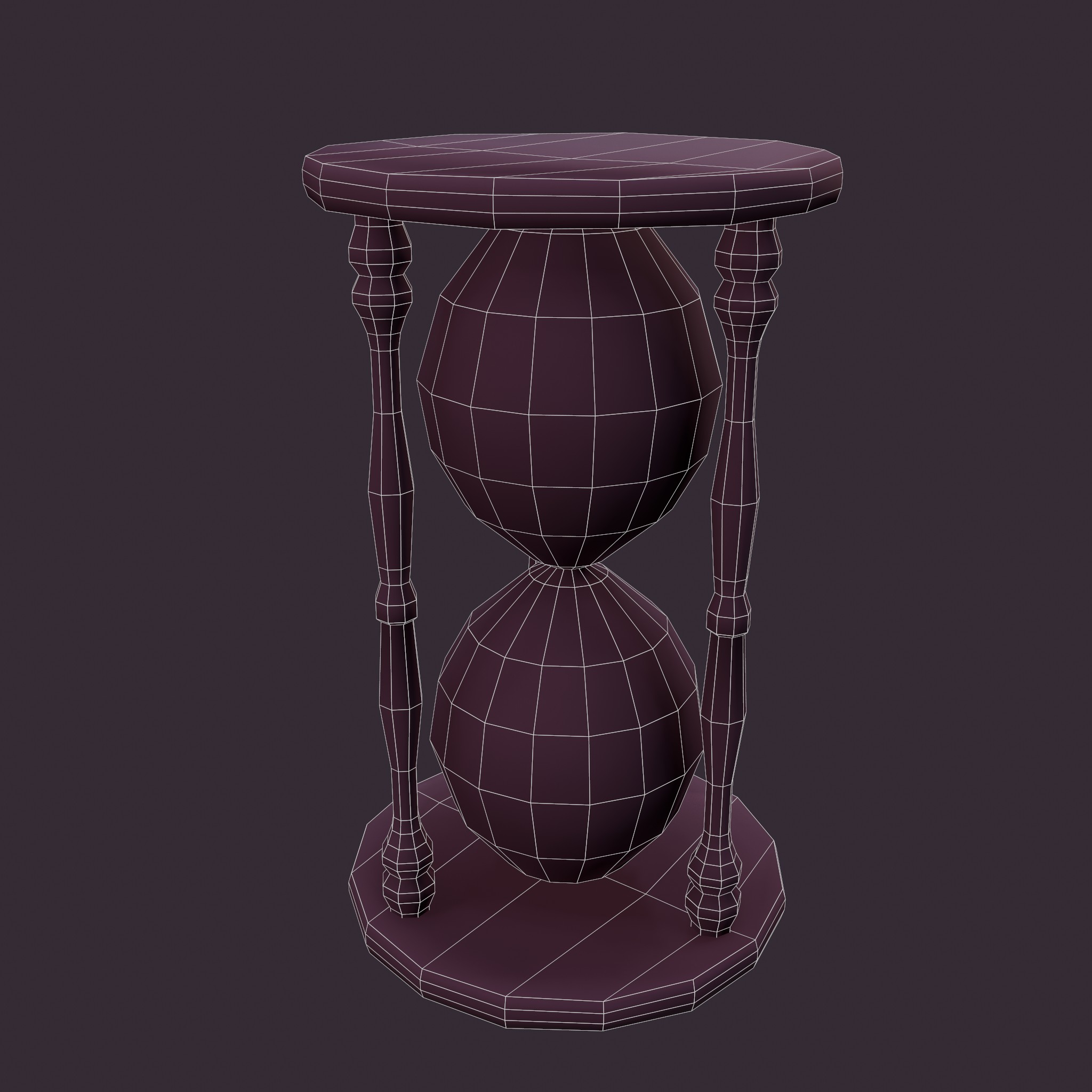 Hour glass Medieval - 3D Model by Get Dead Entertainment