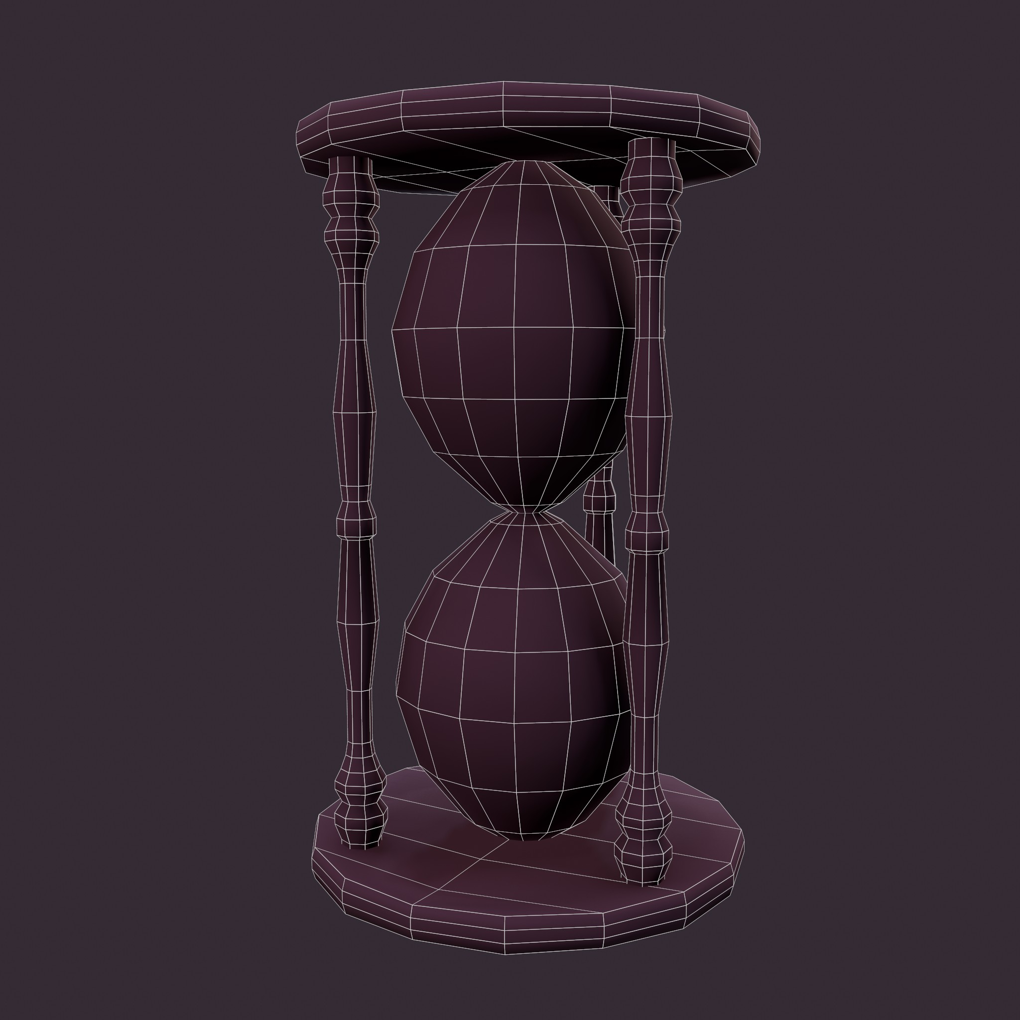 Hour glass Medieval - 3D Model by Get Dead Entertainment