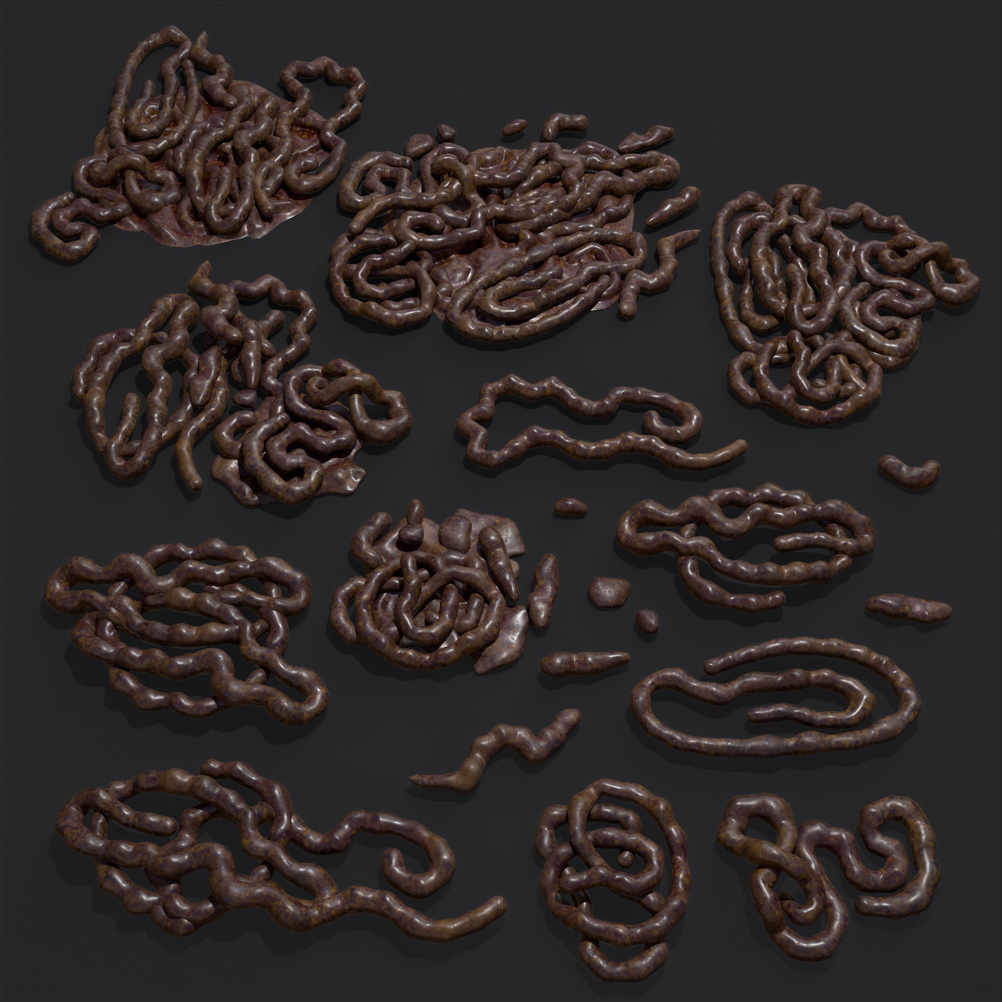 Intestines Piles - 3D Model by Get Dead Entertainment