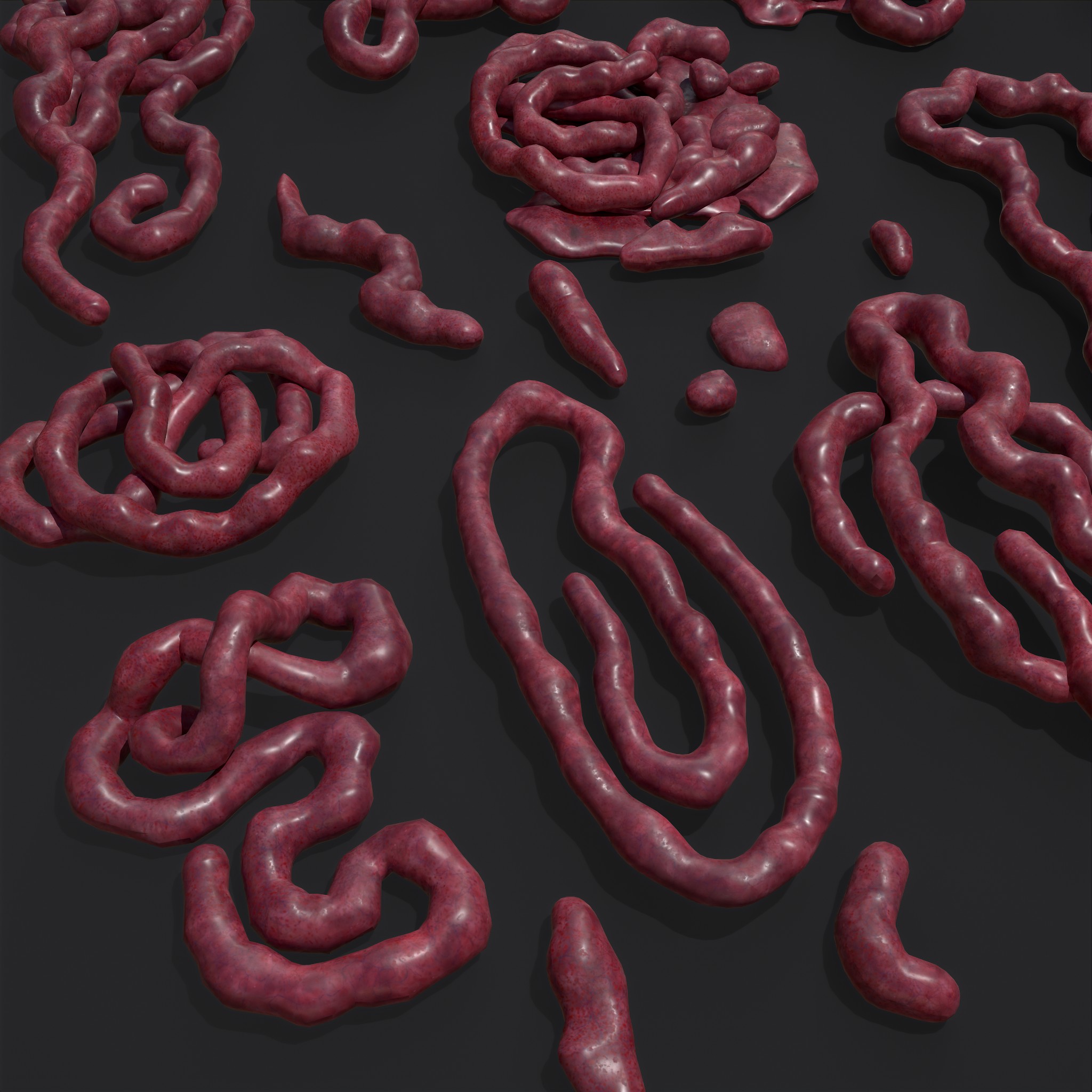 Intestines Piles - 3D Model by Get Dead Entertainment