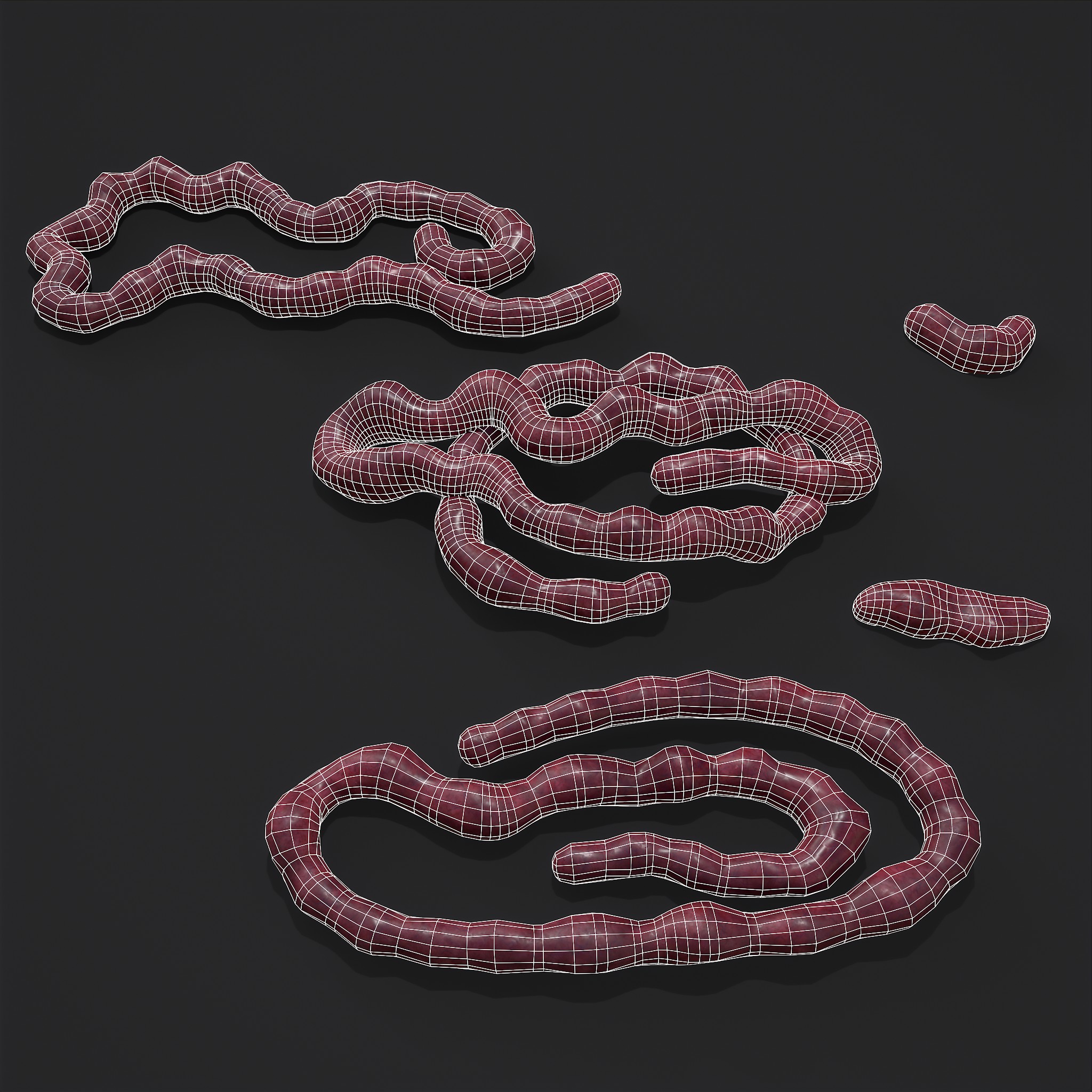 Intestines Piles - 3D Model by Get Dead Entertainment
