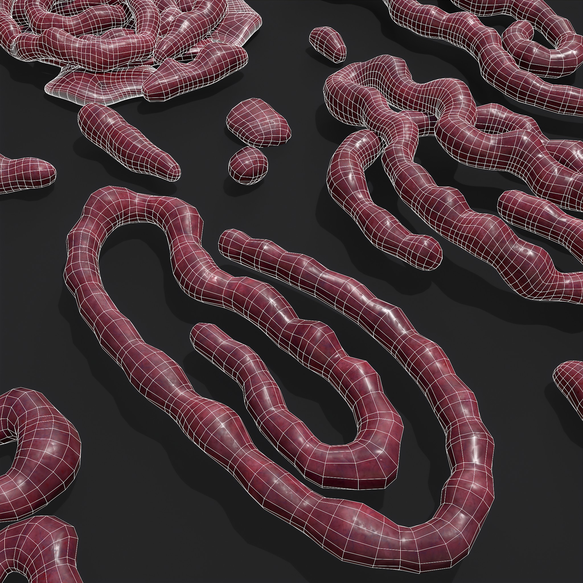 Intestines Piles - 3D Model by Get Dead Entertainment