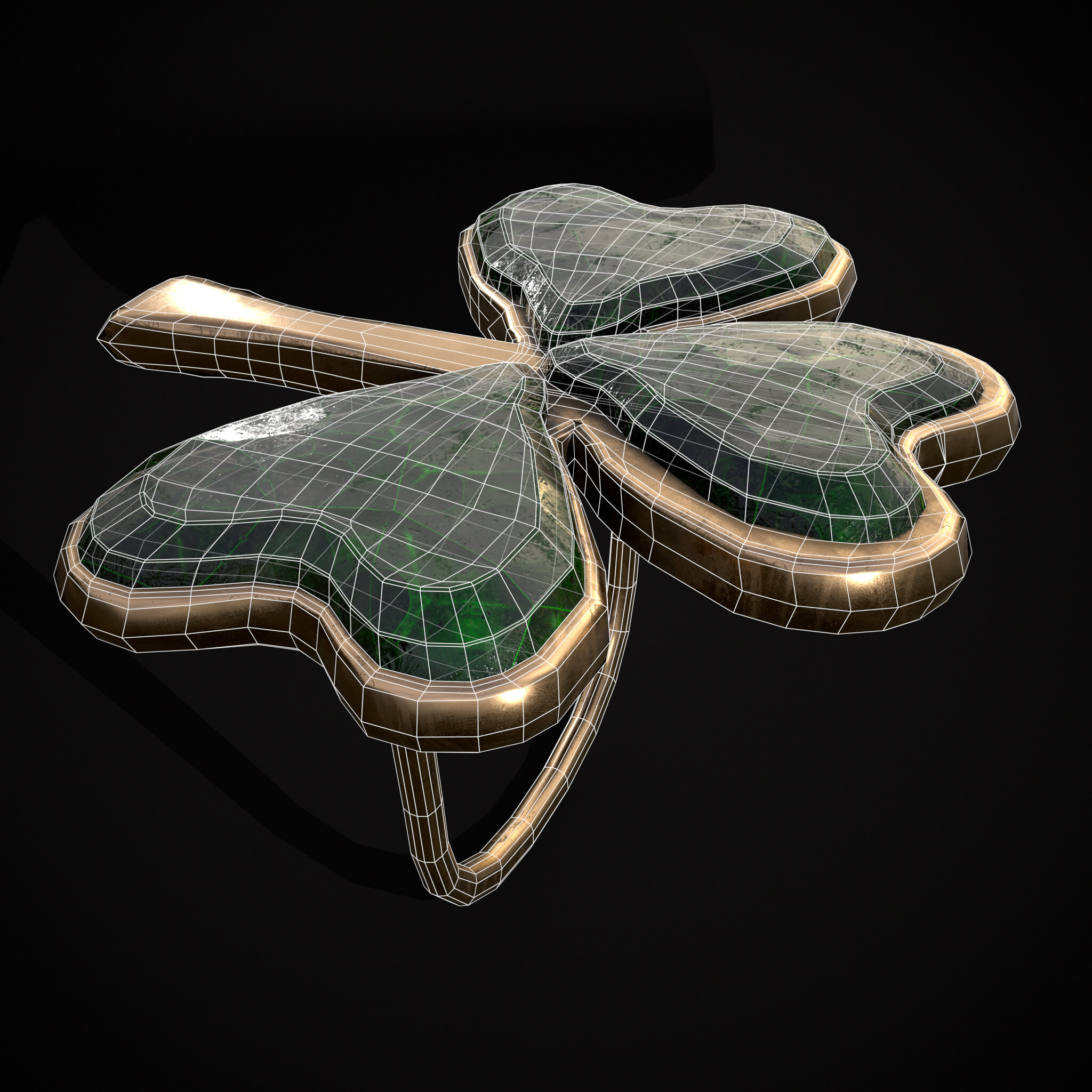 Jade Clover Ring - 3D Model by Get Dead Entertainment