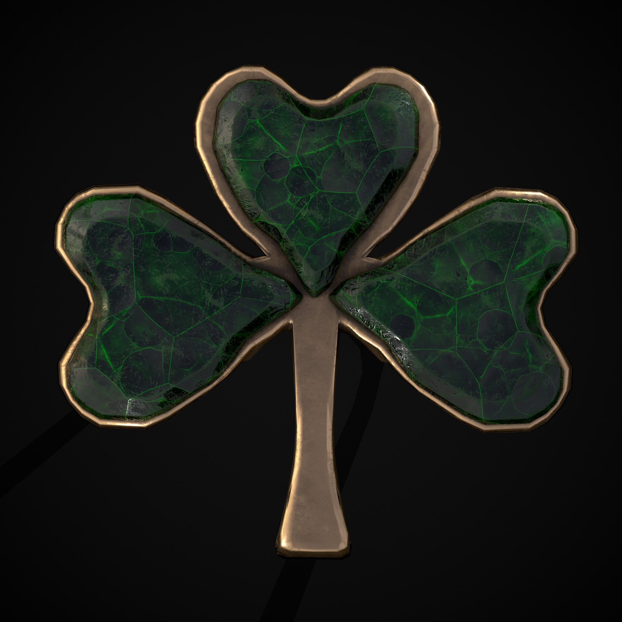 Jade Clover Ring - 3D Model by Get Dead Entertainment