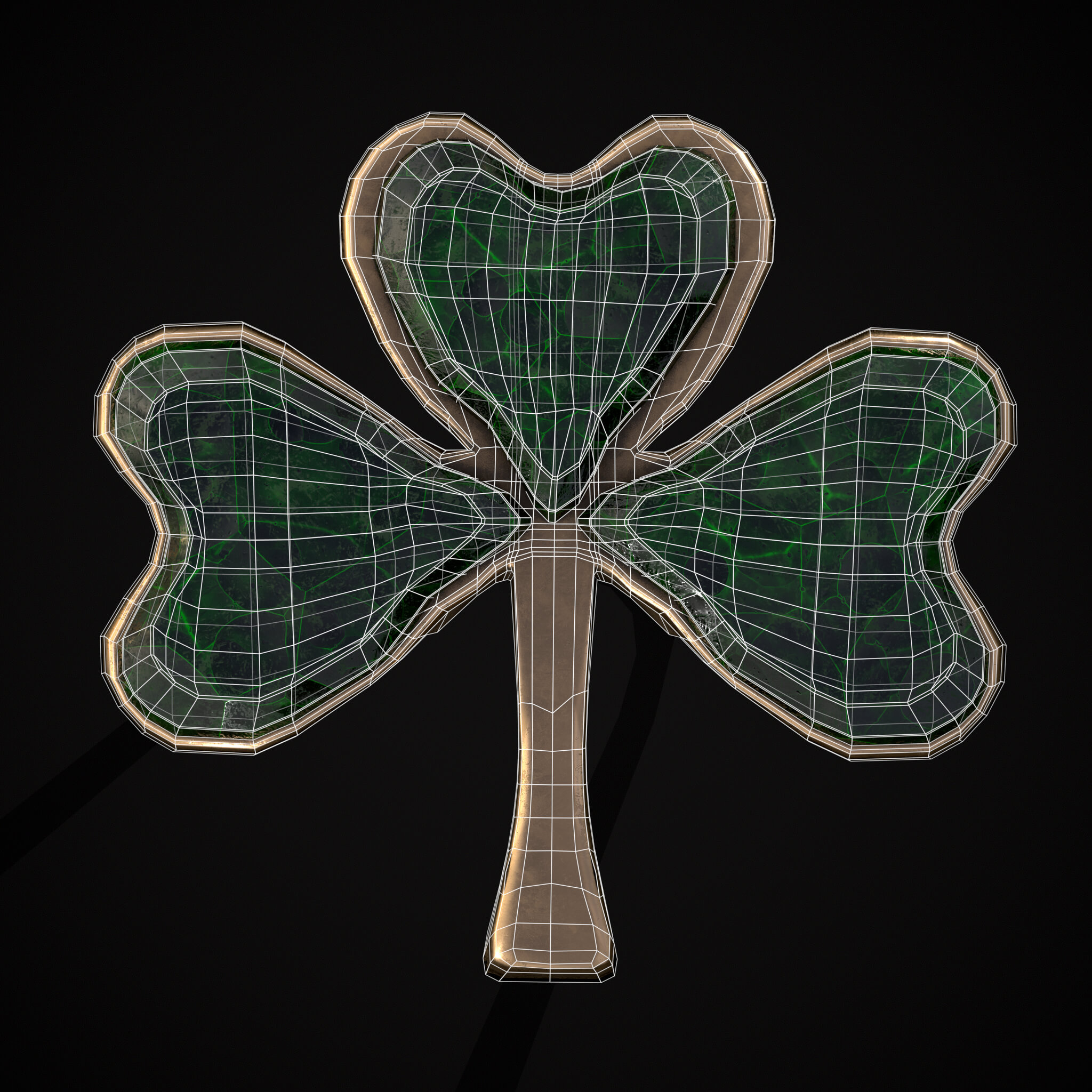 Jade Clover Ring - 3D Model by Get Dead Entertainment