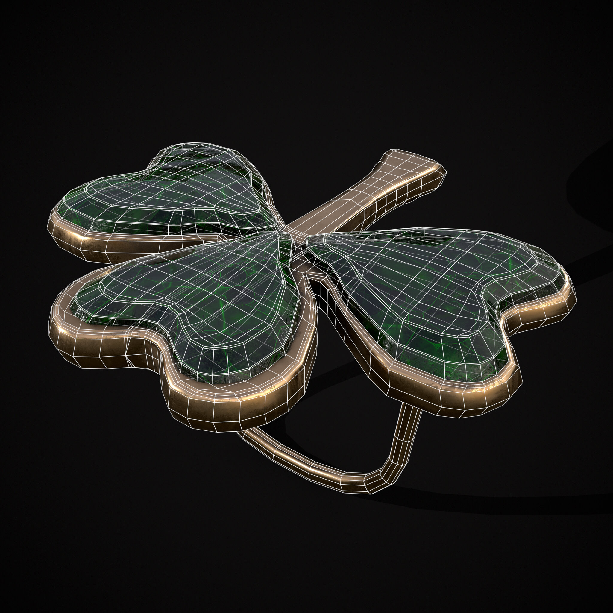 Jade Clover Ring - 3D Model by Get Dead Entertainment