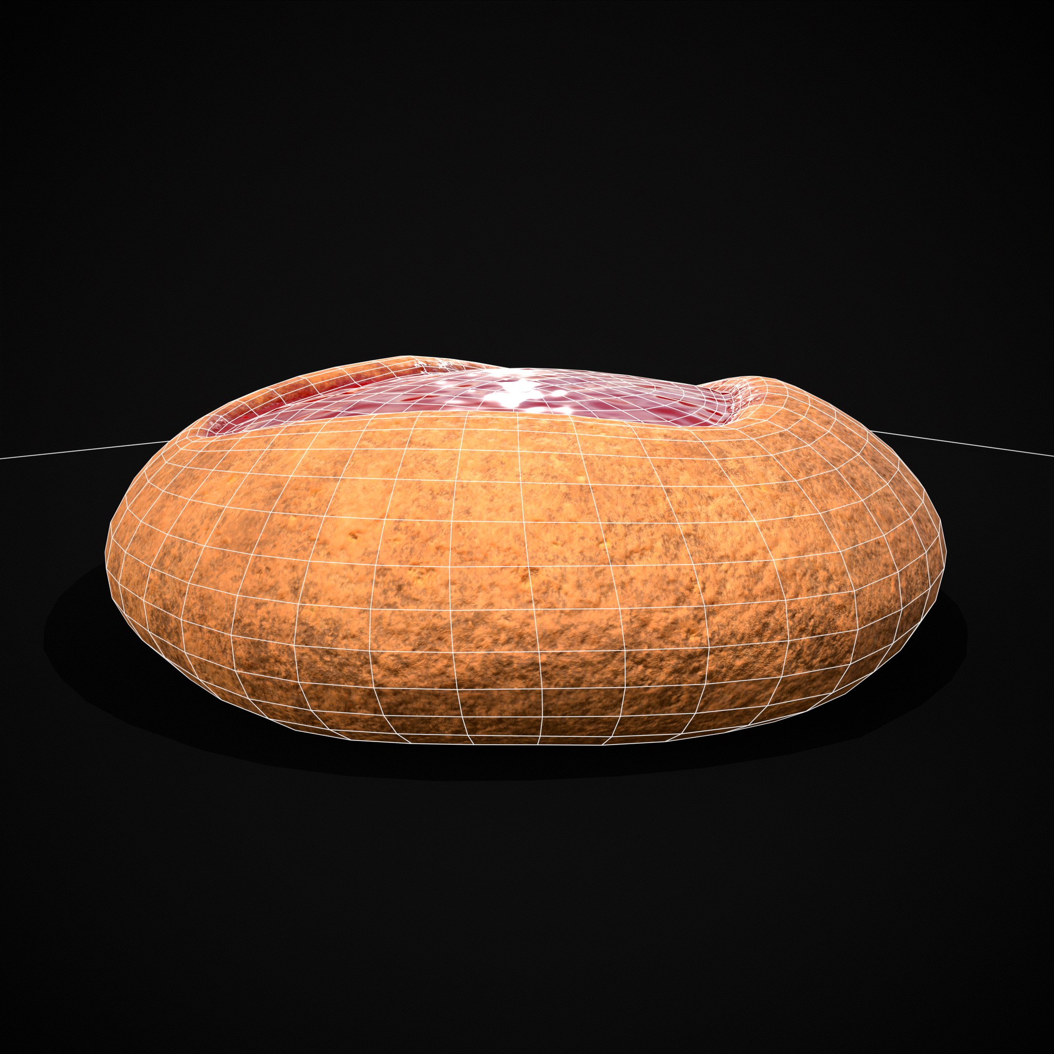 Jelly Heart Biscuit - 3D Model by Get Dead Entertainment
