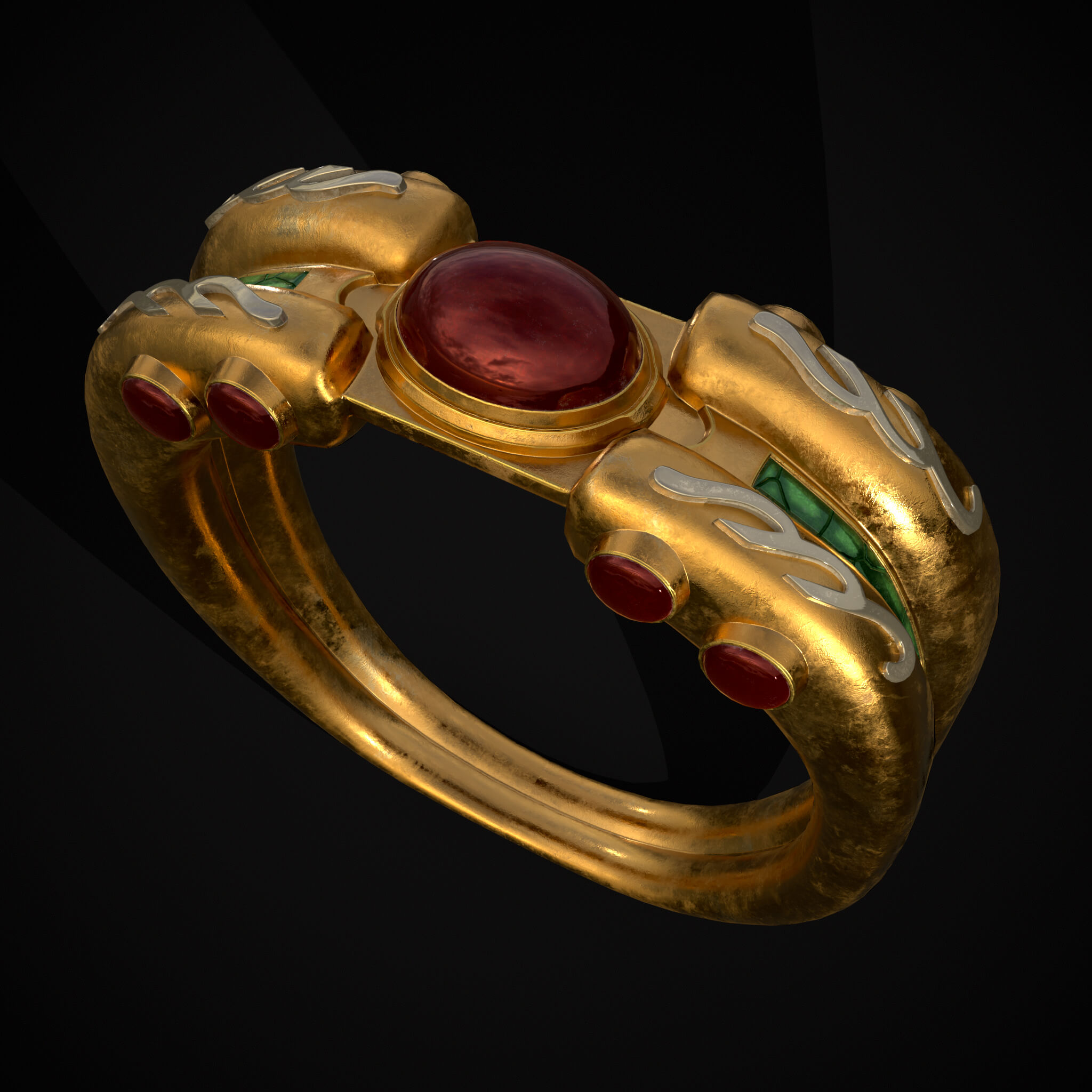Jeweled Concept Ring - 3D Model by Get Dead Entertainment