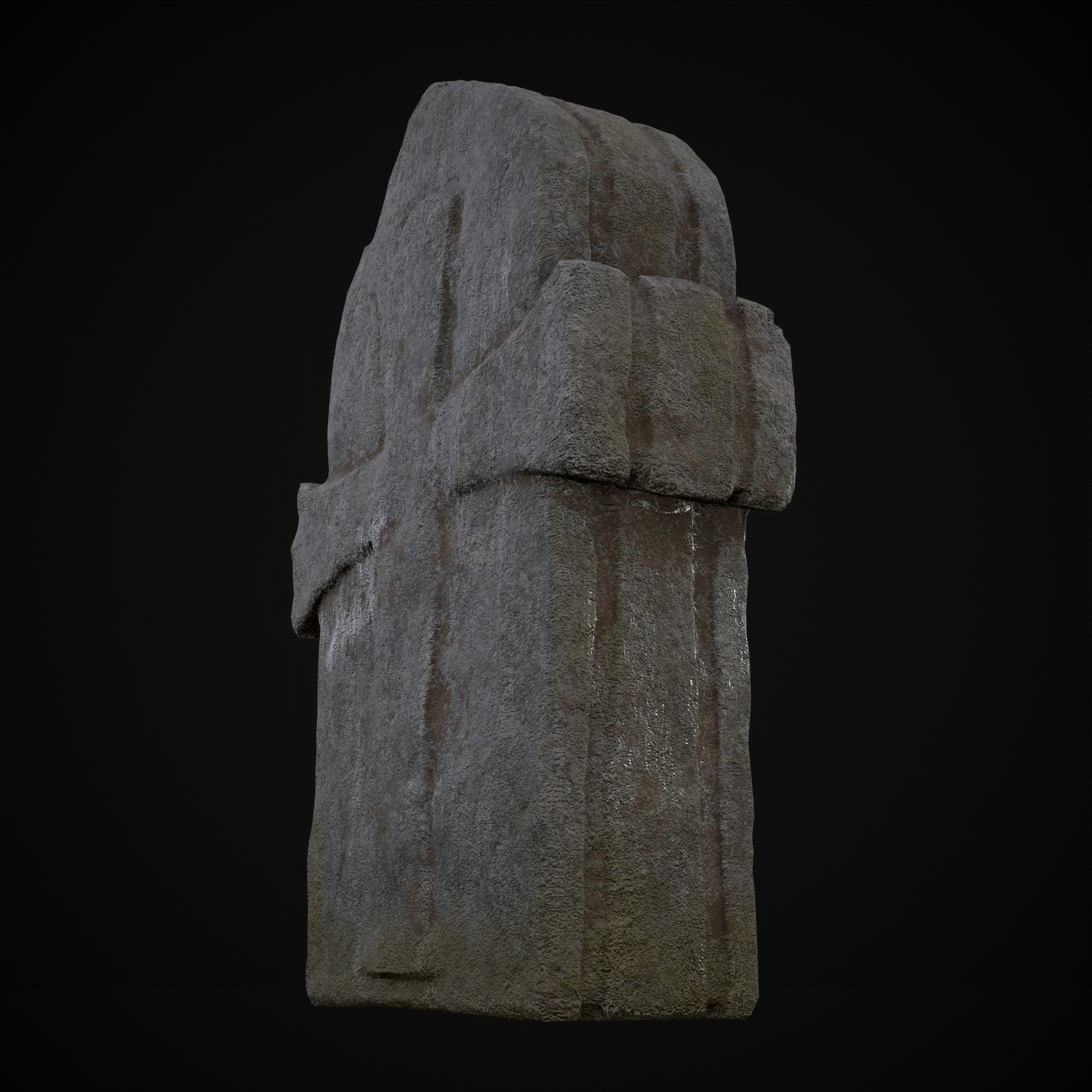 Knotted Engraved Cross Standard Gravestone - 3D Model by Get Dead ...