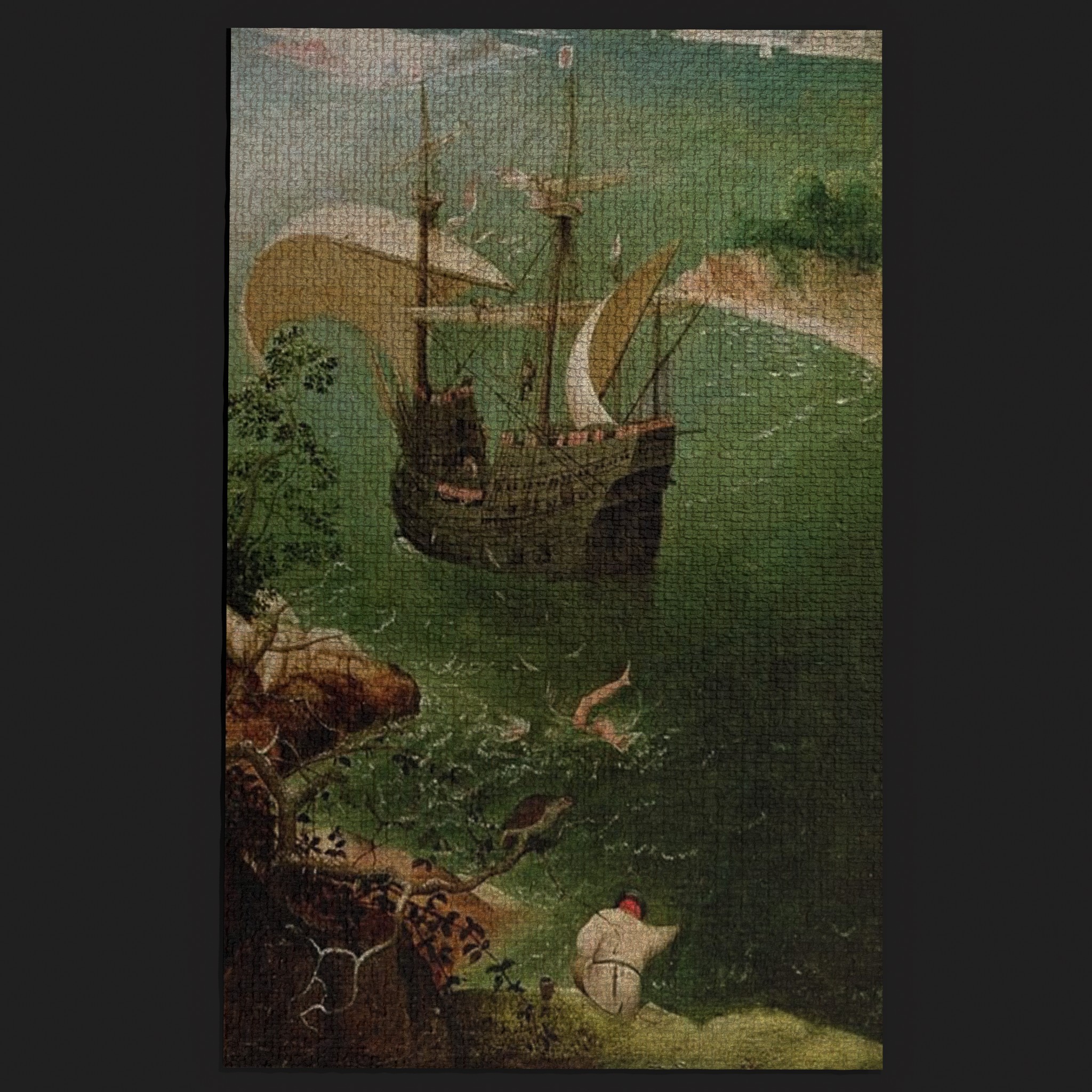 Landscape with The Fall of Icarus Bruegel Tapestry - 3D Model by Get ...