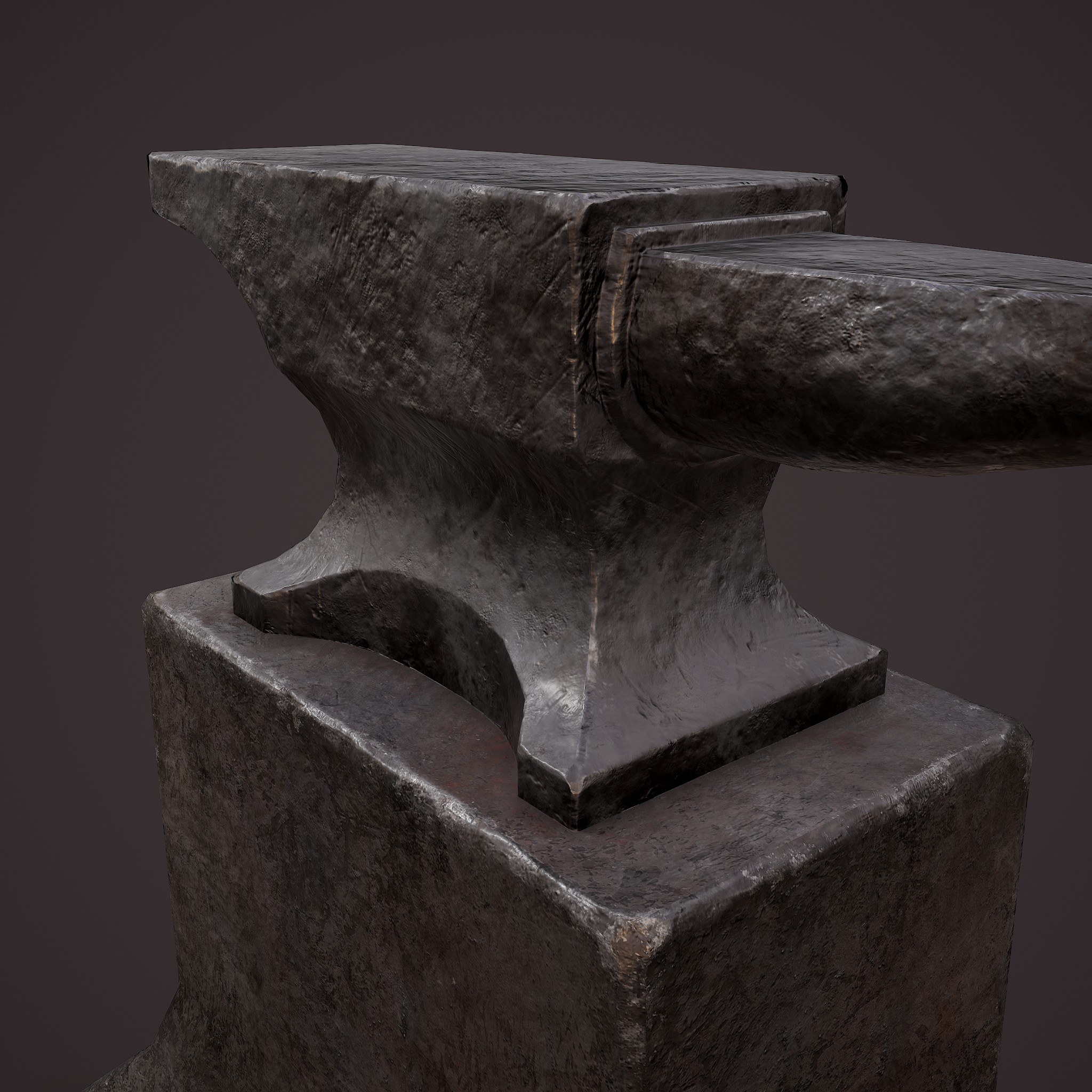 Large Anvil Blacksmith - 3D Model by Get Dead Entertainment