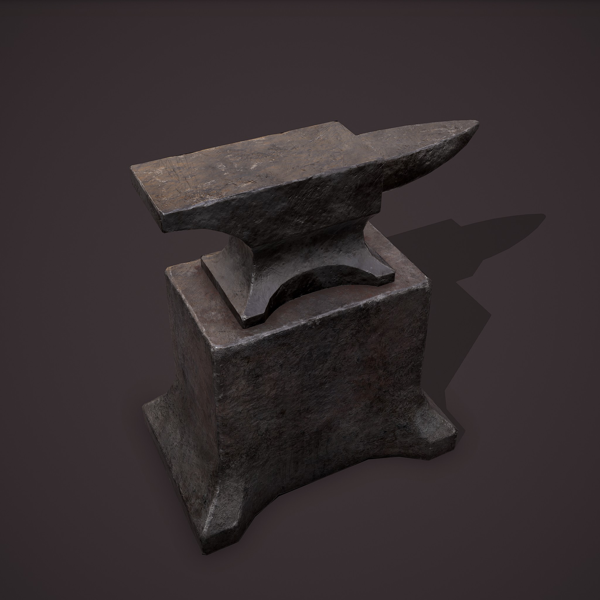 Large Anvil Blacksmith - 3D Model by Get Dead Entertainment
