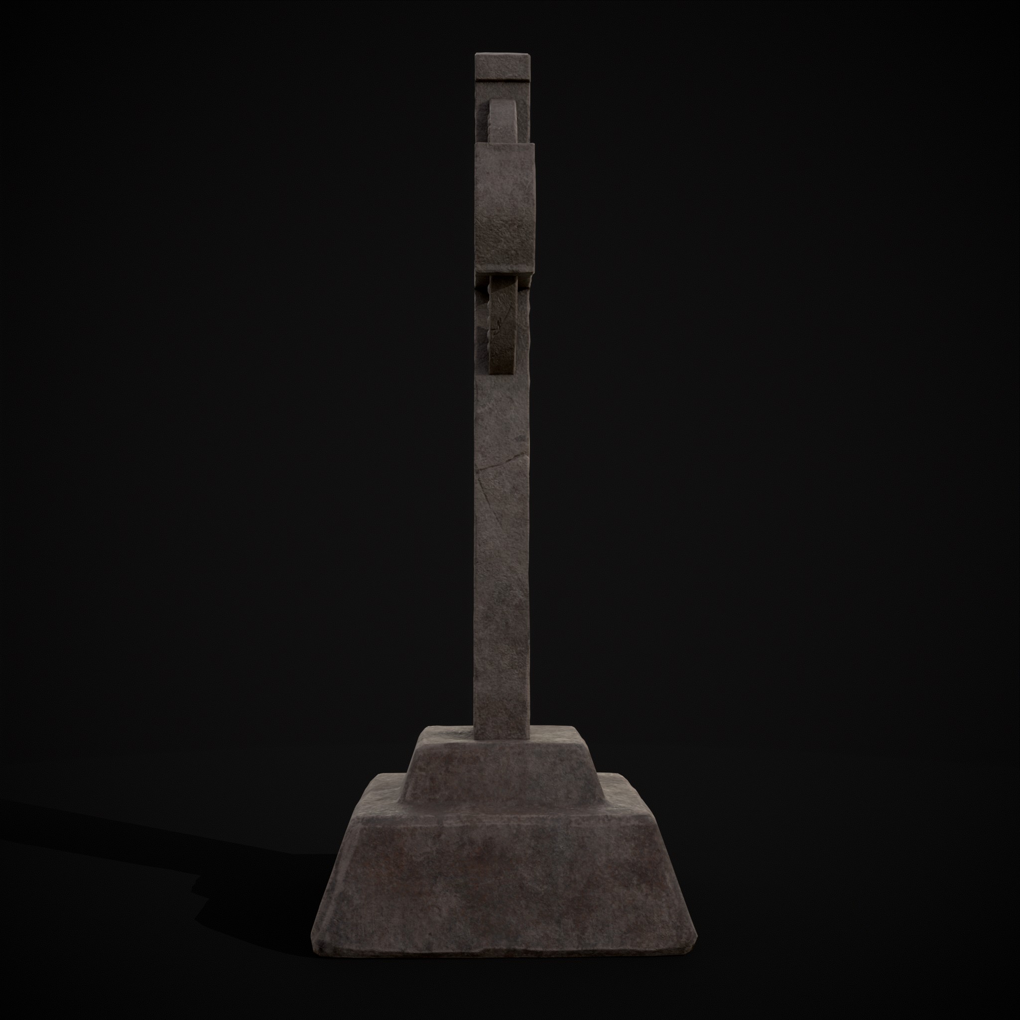 Large Celtic Style Cross Gravestone - 3D Model by Get Dead Entertainment