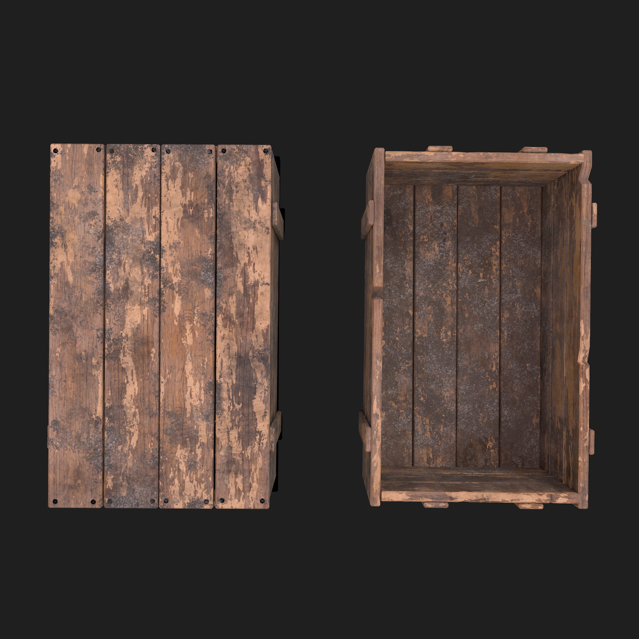 Large Crates - 3D Model by Get Dead Entertainment