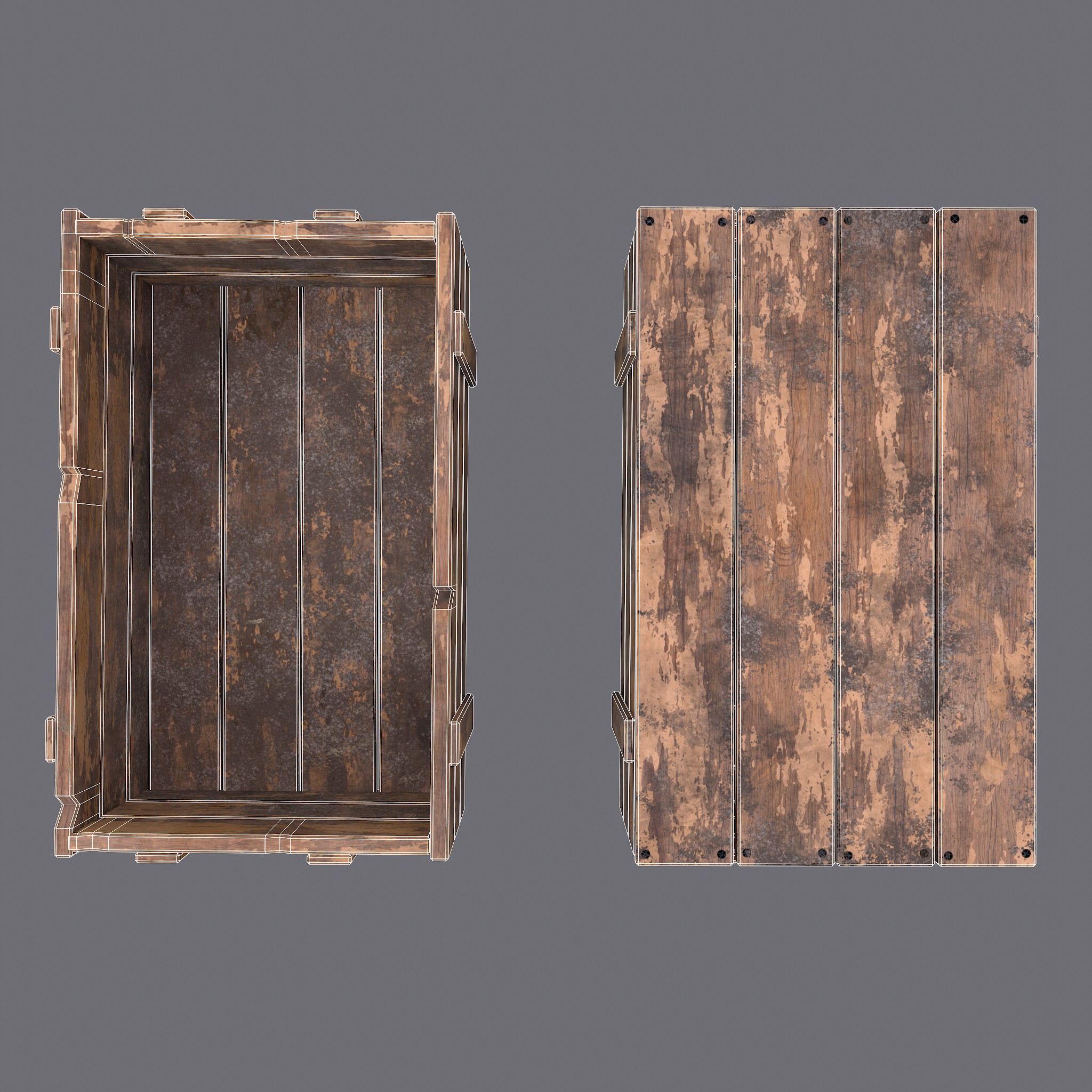 Large Crates - 3D Model by Get Dead Entertainment