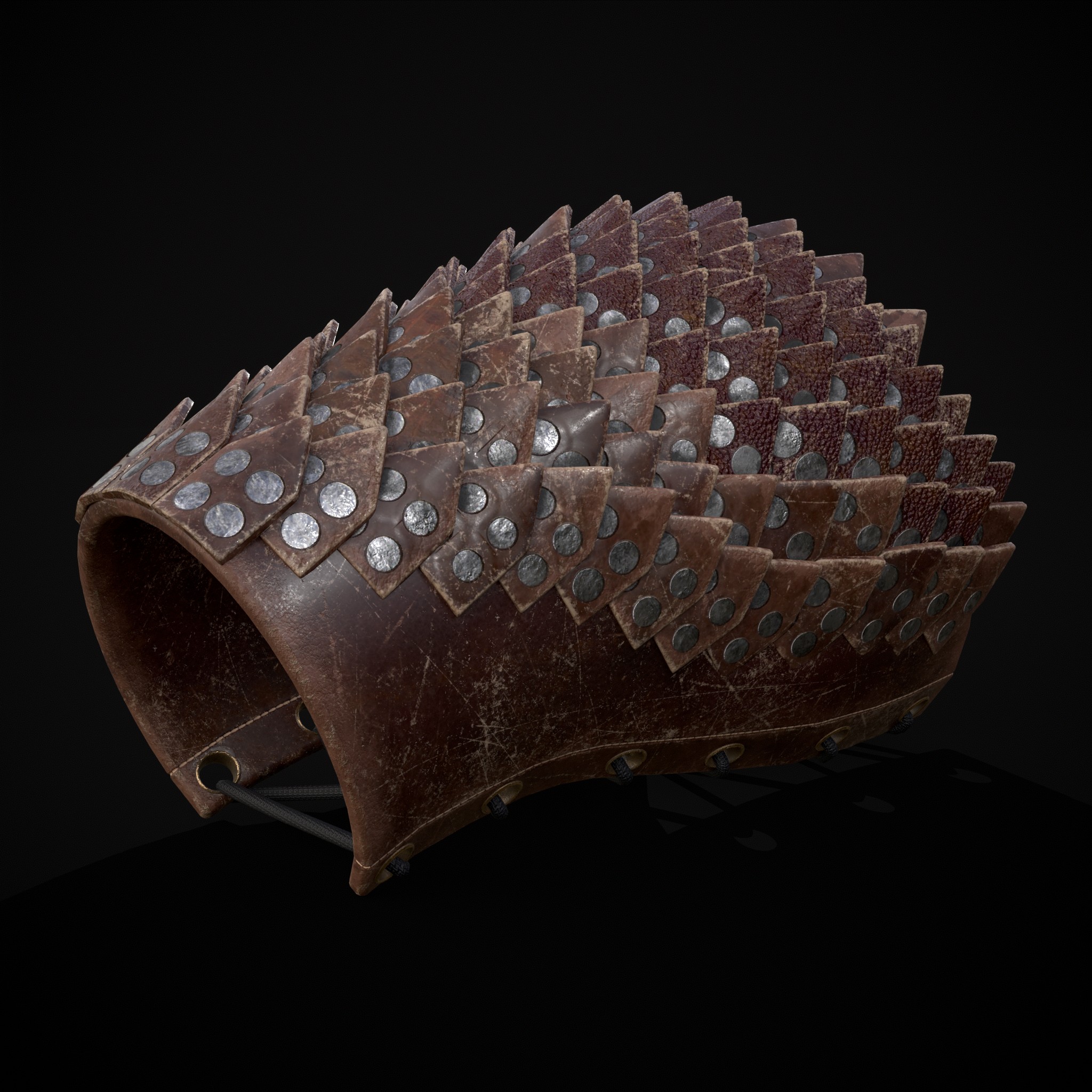 Leather Dragon Bracers - 3D Model by Get Dead Entertainment