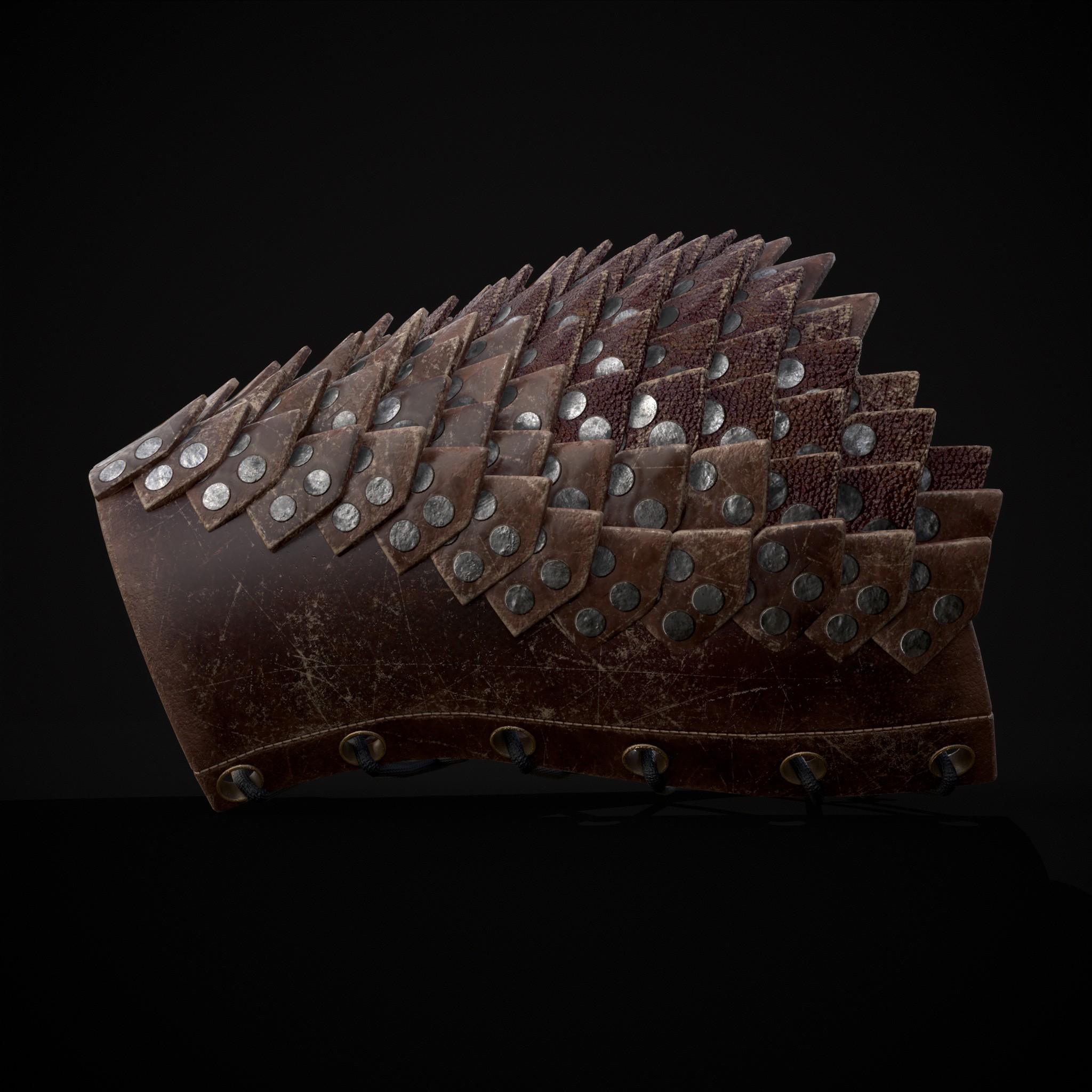 Leather Dragon Bracers - 3D Model by Get Dead Entertainment