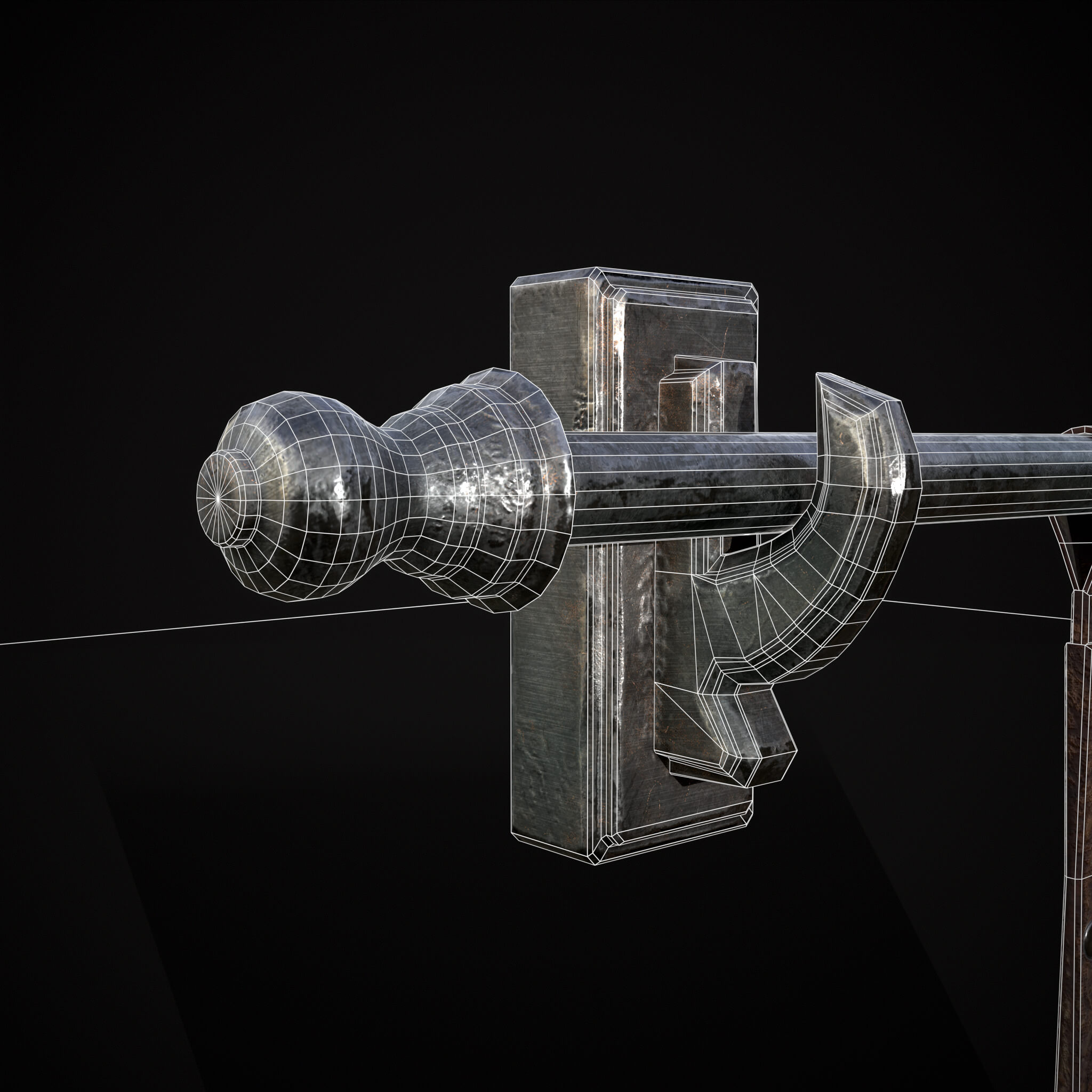 Leather Torn Banner - 3D Model by Get Dead Entertainment