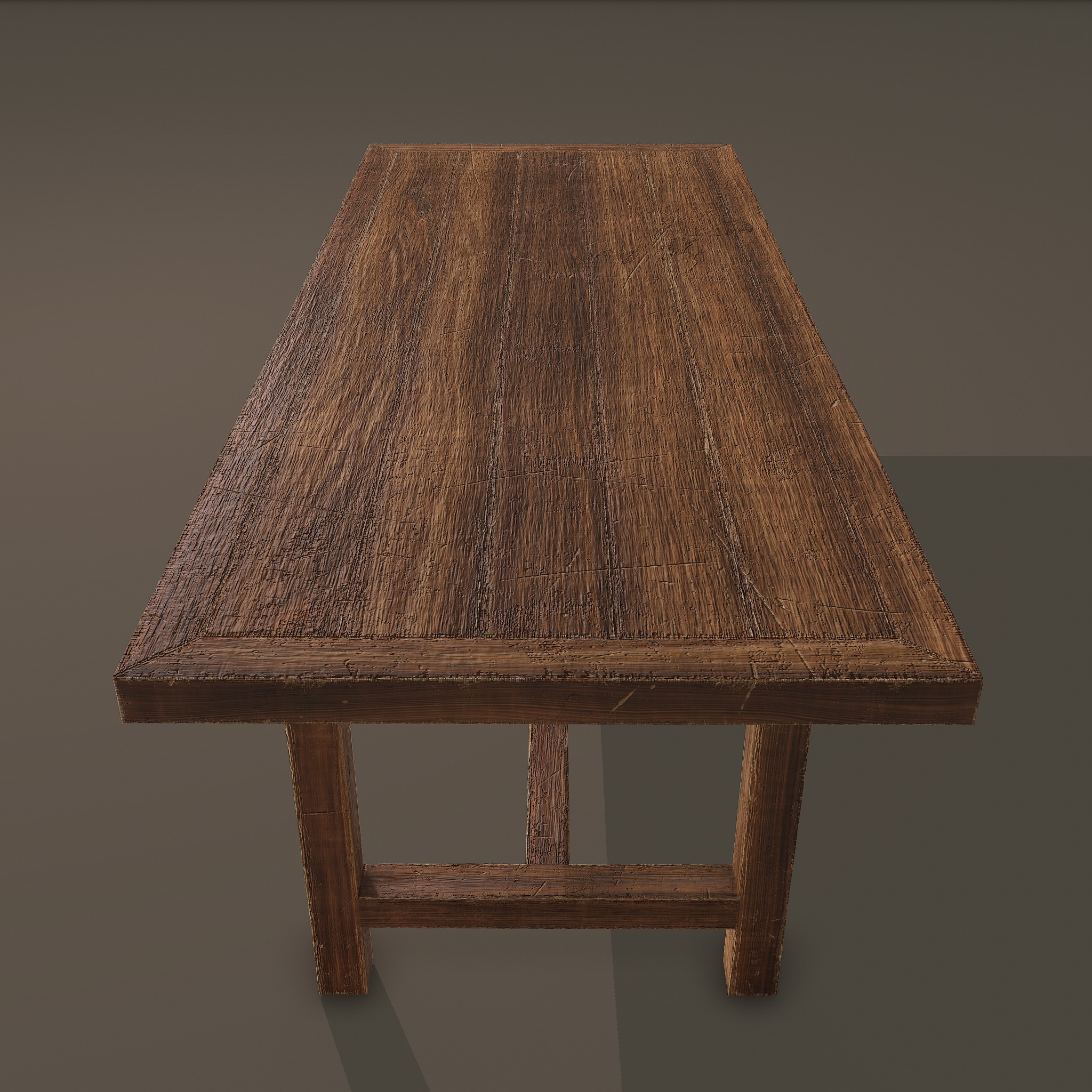 Long Table 1 - 3D Model by Get Dead Entertainment