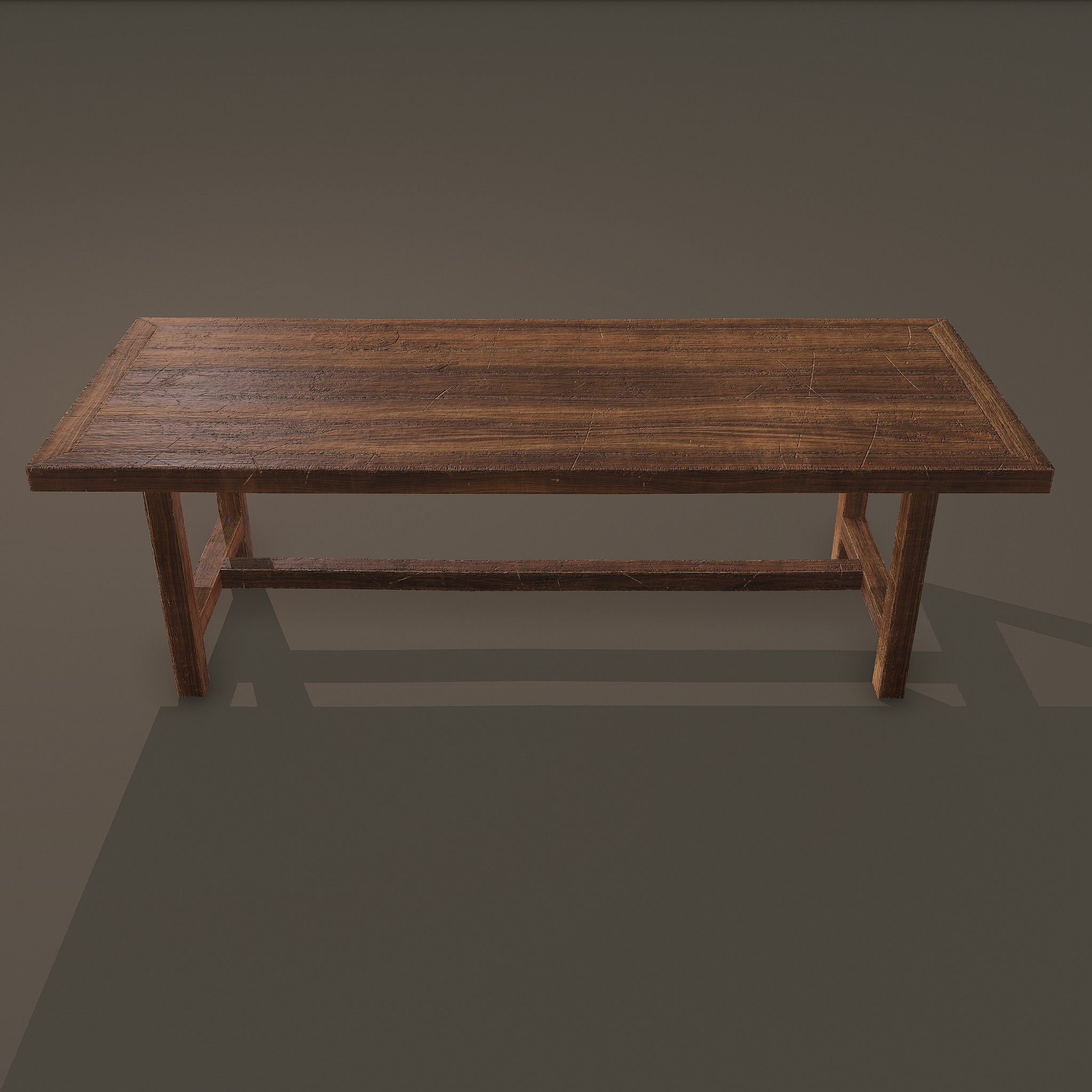 Long Table 1 - 3D Model by Get Dead Entertainment