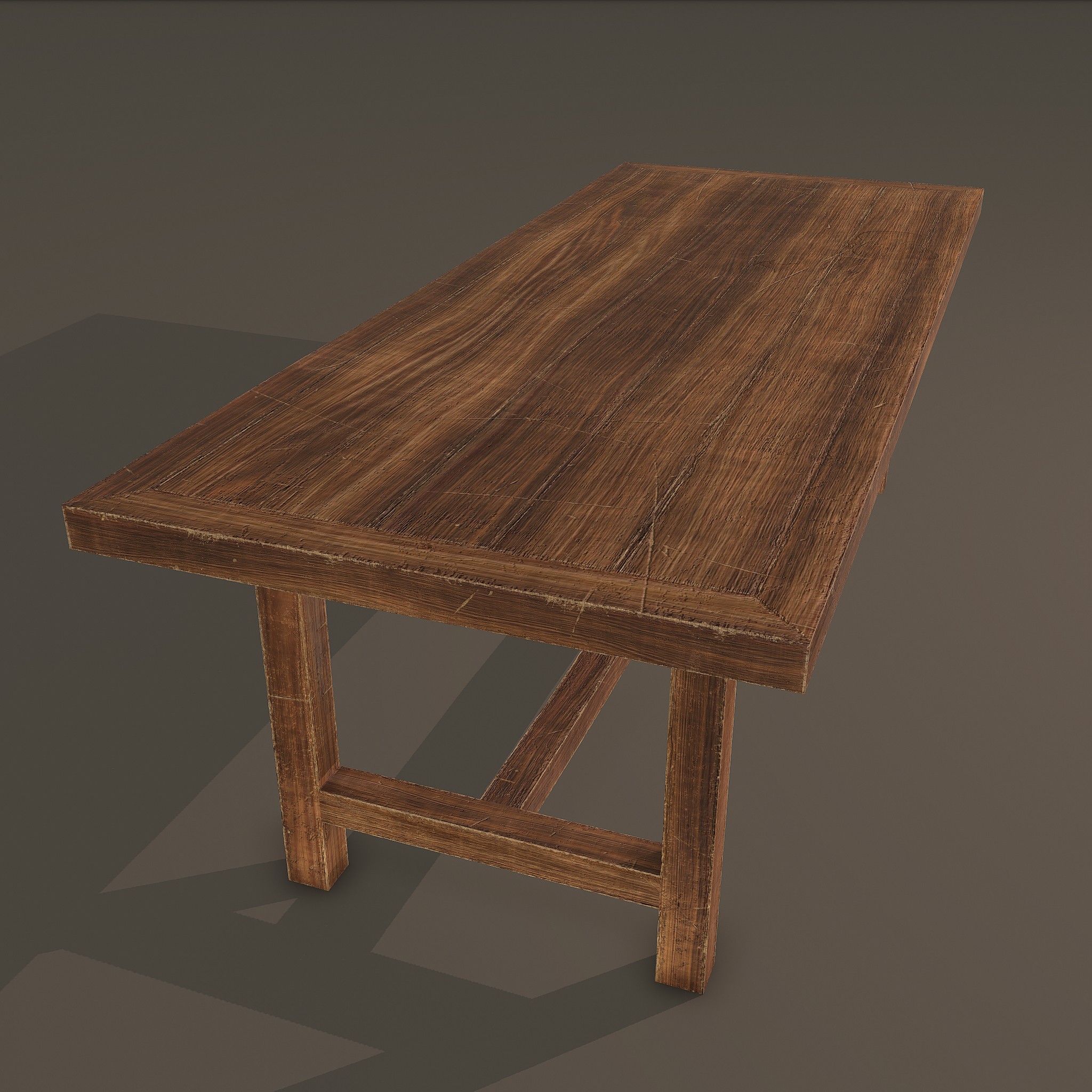 Long Table 1 - 3D Model by Get Dead Entertainment