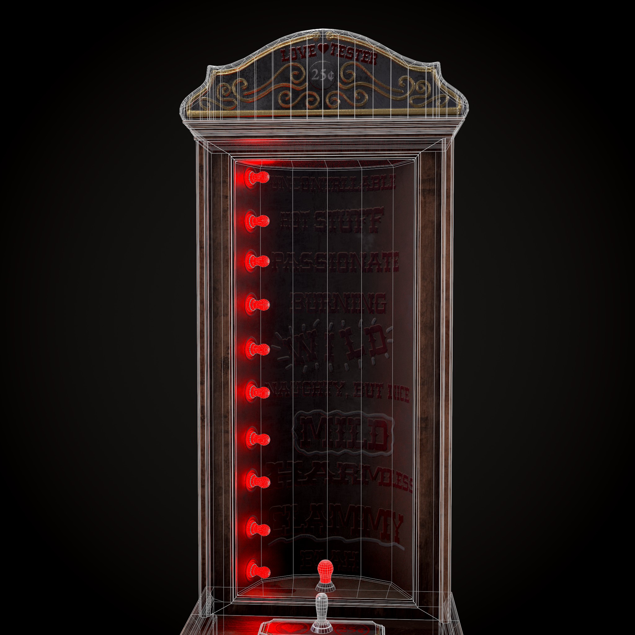 Love-O-Meter 3D Model by Get Dead Entertainment