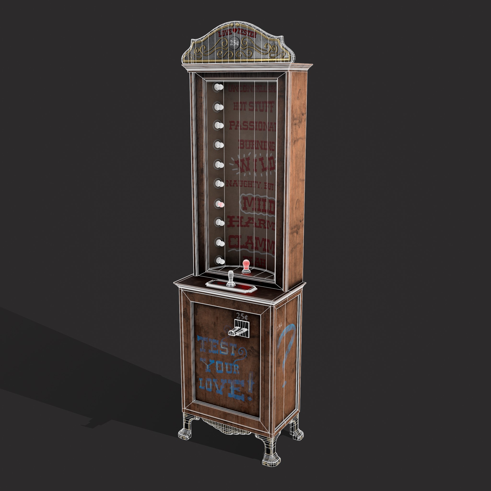 Love-O-Meter 3D Model by Get Dead Entertainment