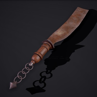 Machete and Hilt 4 - 3D Model by Get Dead Entertainment