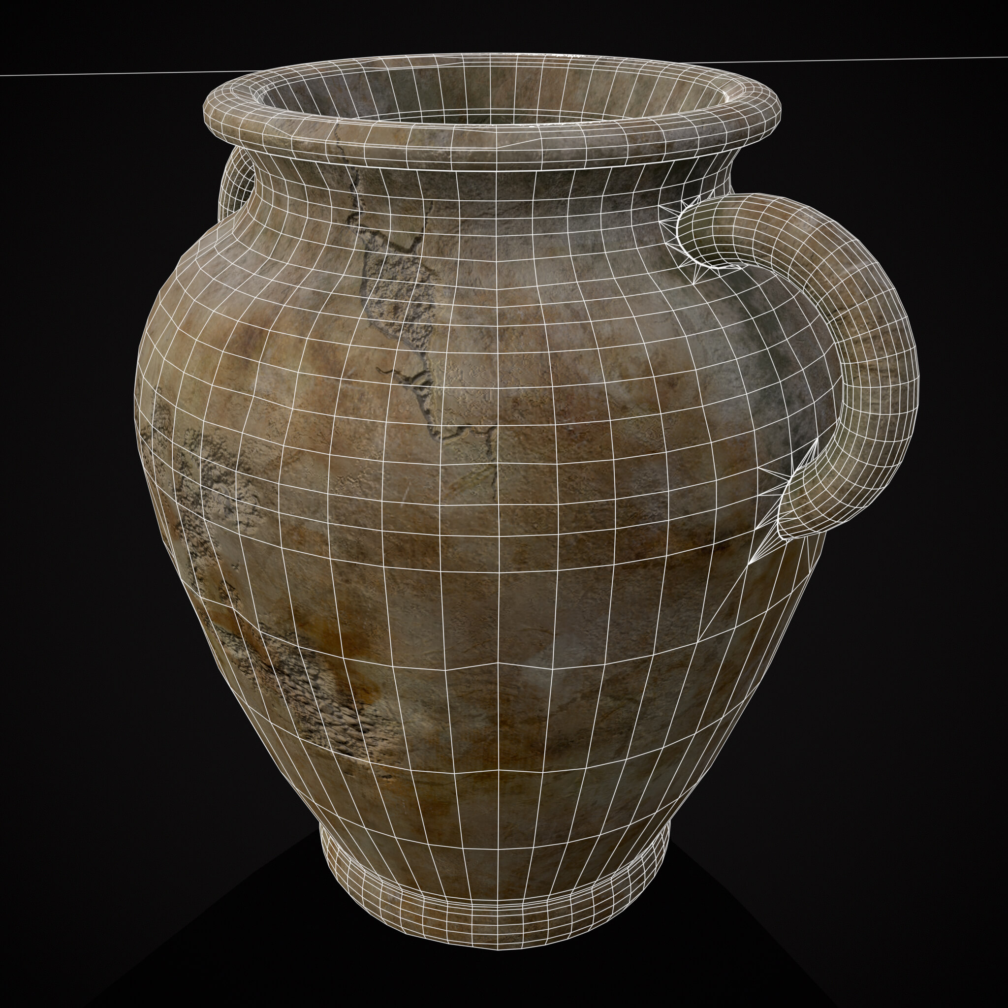 Marble Garden Vases - 3D Model by Get Dead Entertainment