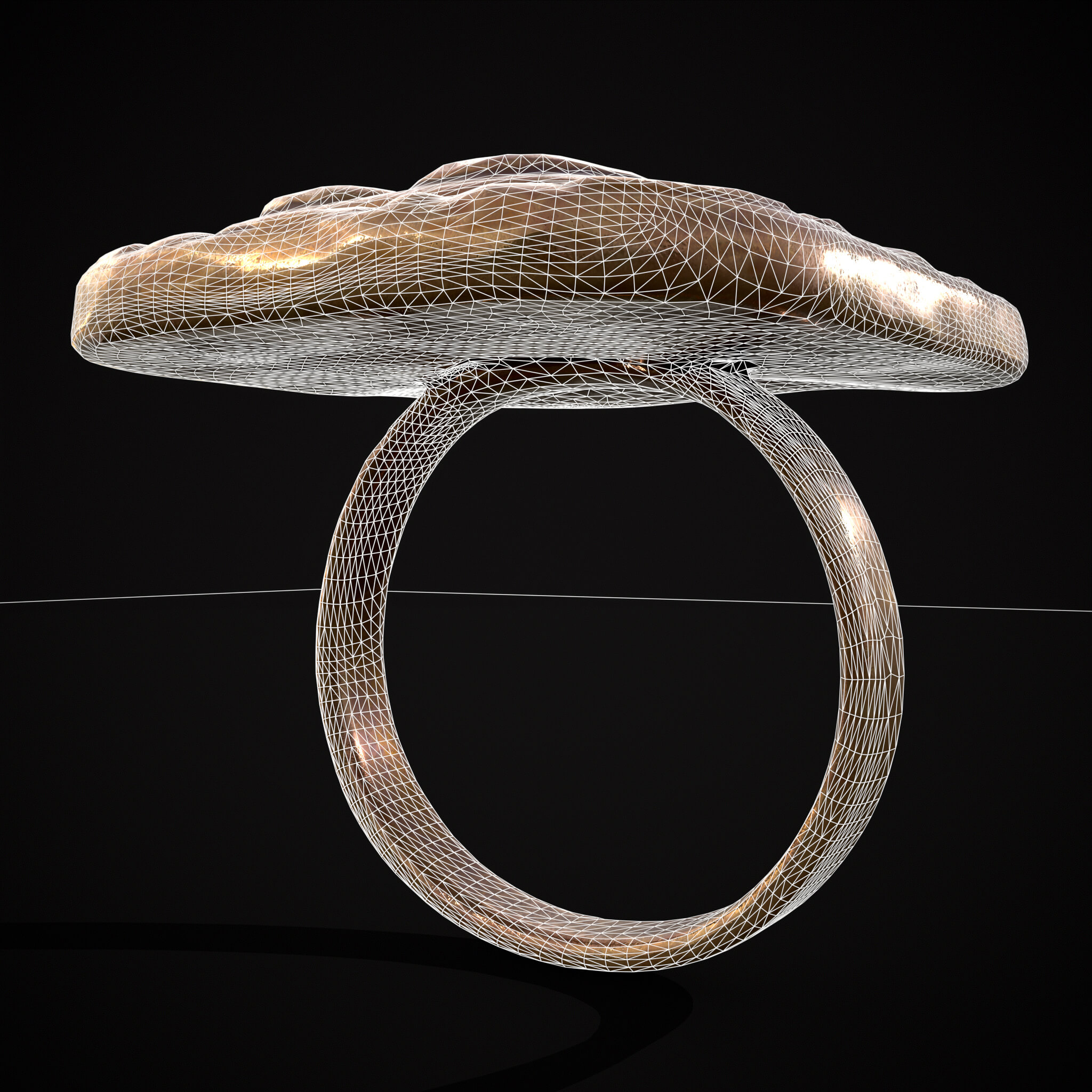 Medieval Angel Wing Ring - 3D Model by Get Dead Entertainment