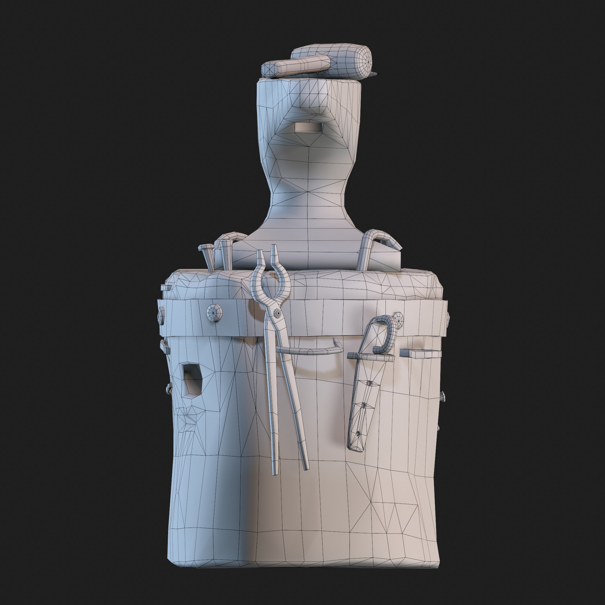 Medieval Anvil Set - 3D Model by Get Dead Entertainment