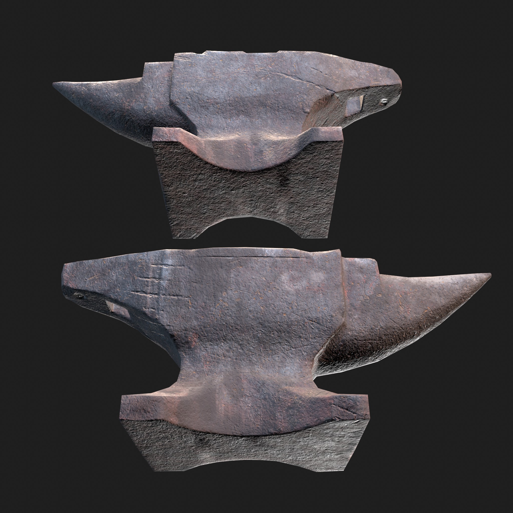 Medieval Anvil Set - 3D Model by Get Dead Entertainment
