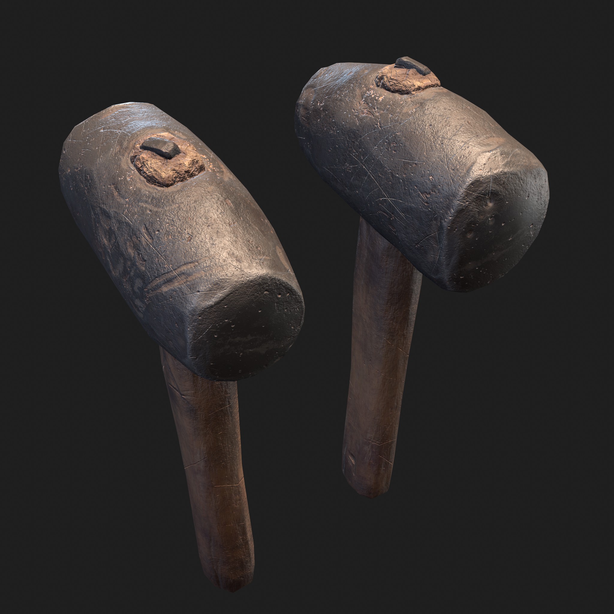 Medieval Anvil Set - 3D Model by Get Dead Entertainment