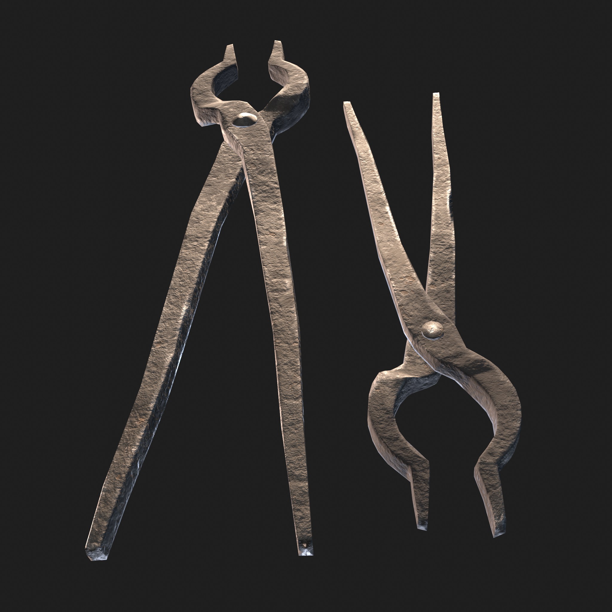 Medieval Anvil Set - 3D Model by Get Dead Entertainment