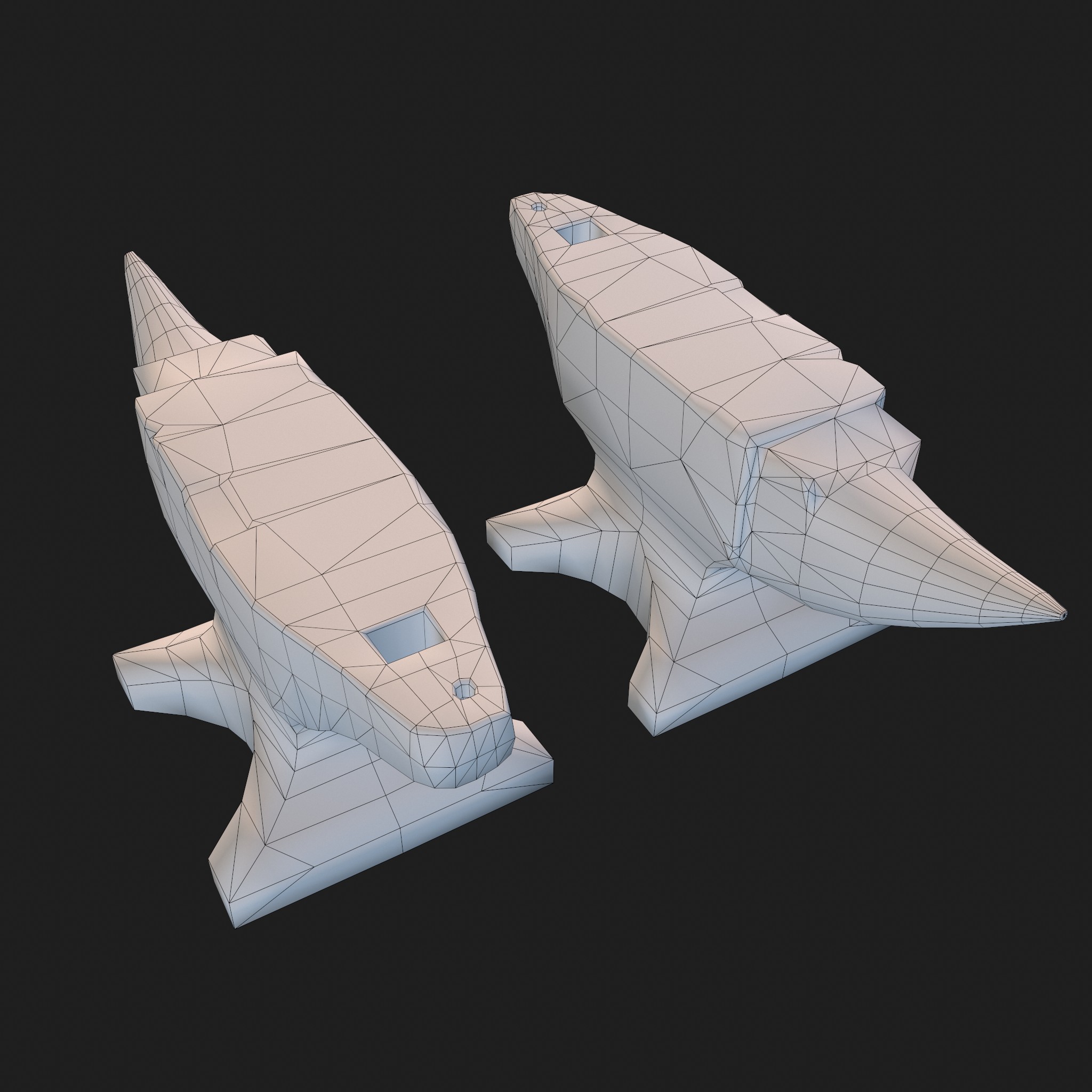 Medieval Anvil Set - 3D Model by Get Dead Entertainment