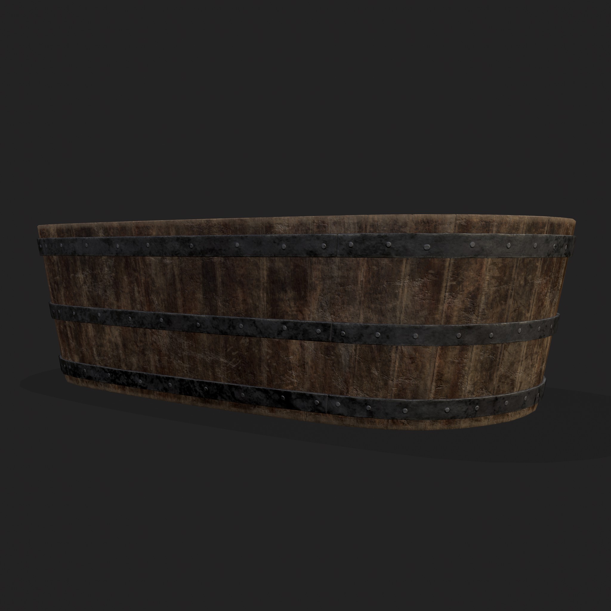 Medieval Bathtub - 3D Model by Get Dead Entertainment