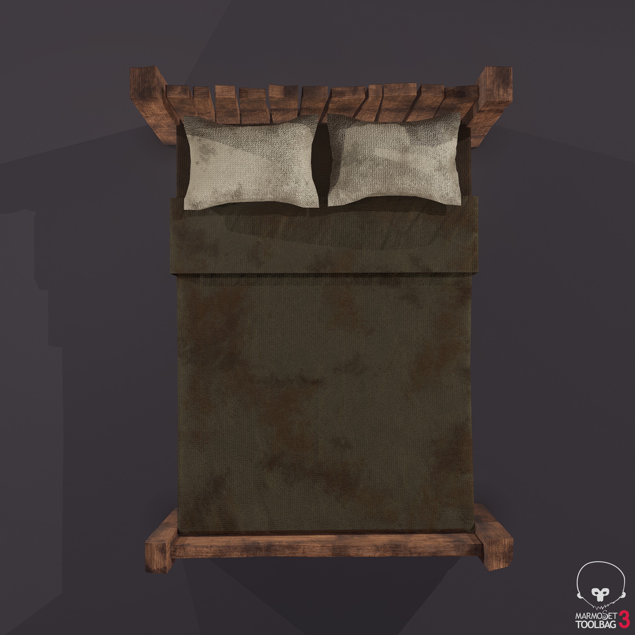 Medieval Bed Set - 3D Model by Get Dead Entertainment