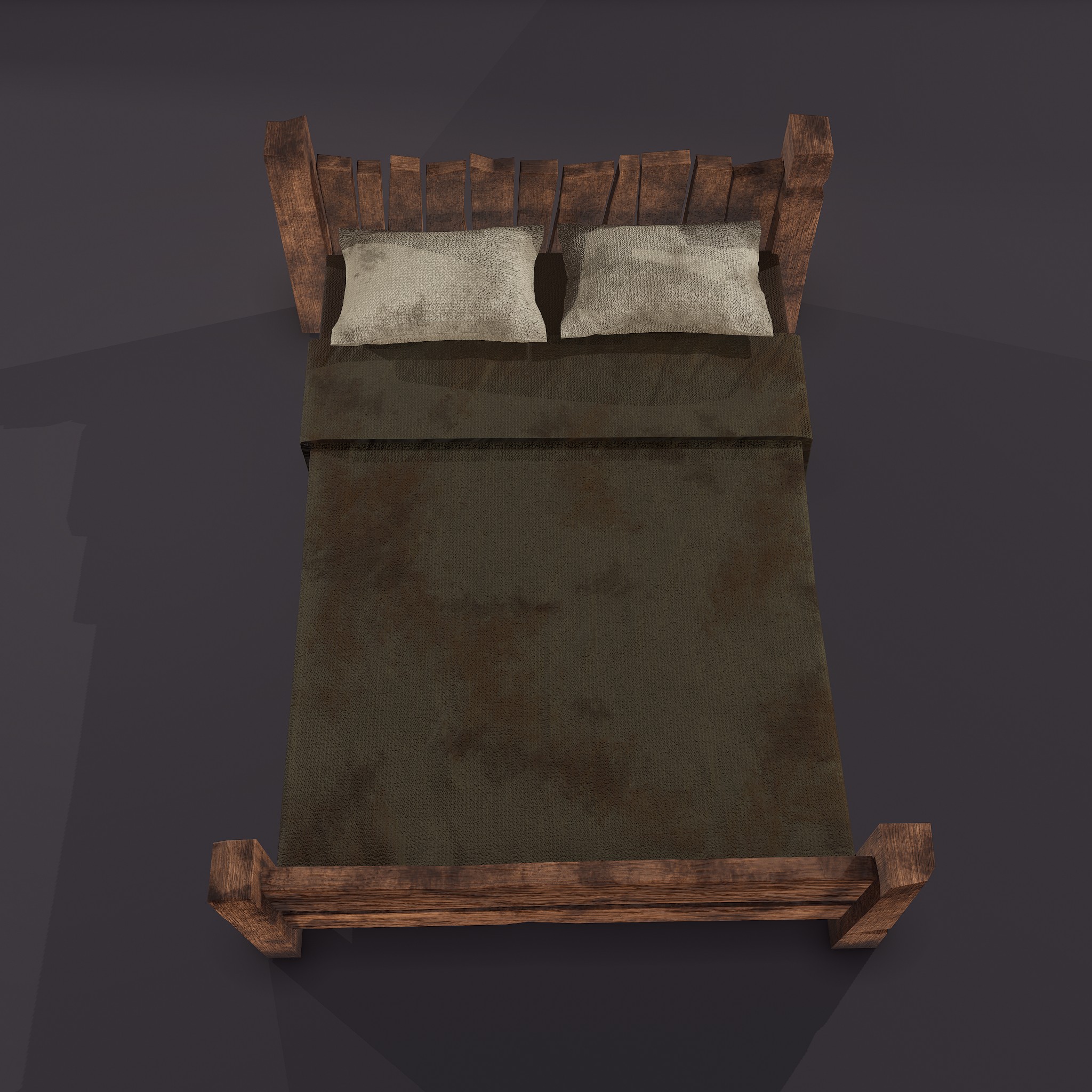 Medieval Bed Set - 3D Model by Get Dead Entertainment