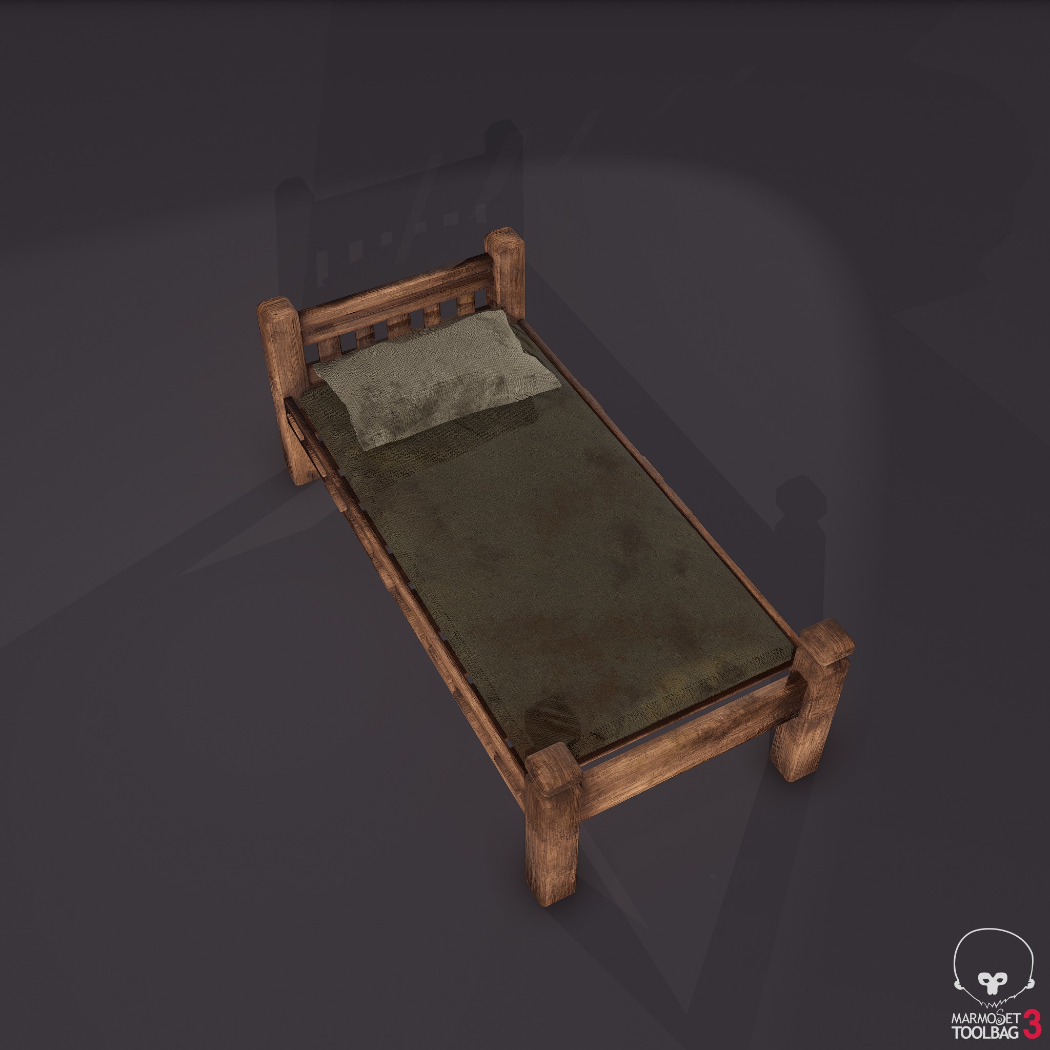 Medieval Bed Set - 3D Model by Get Dead Entertainment