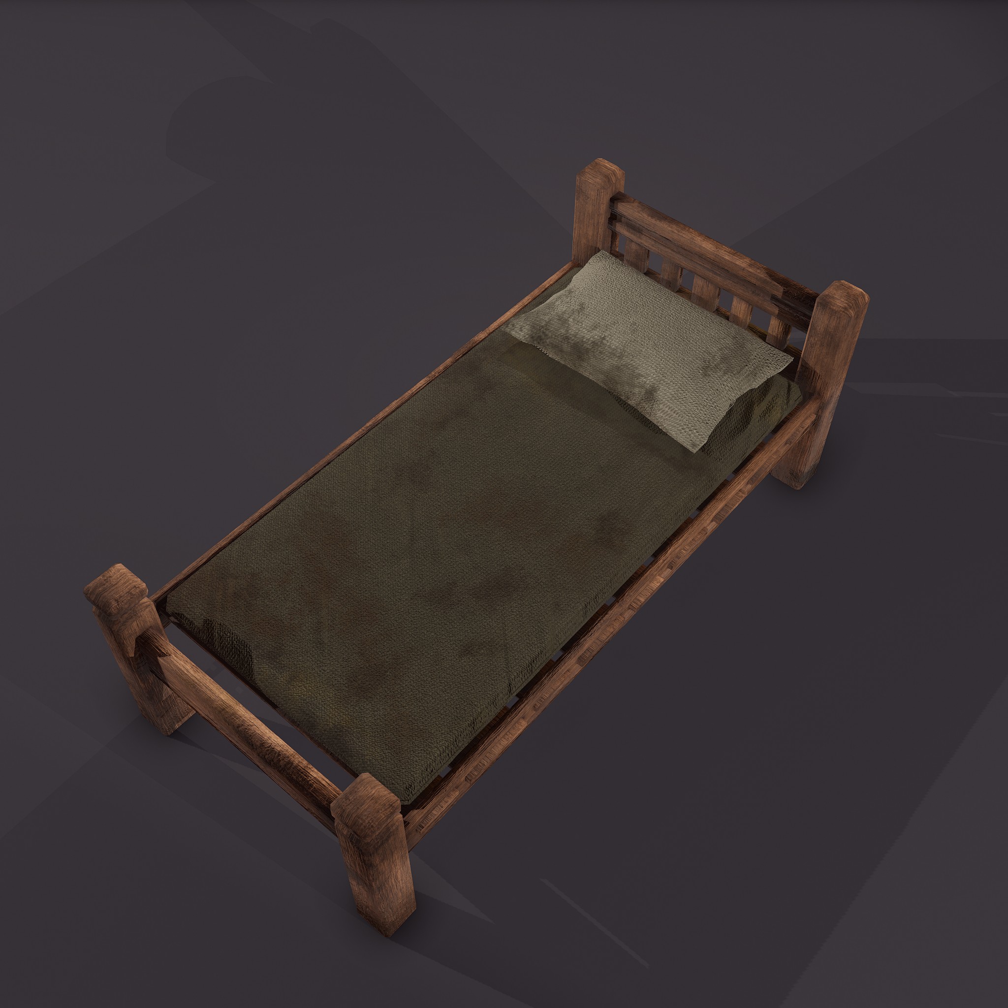 Medieval Bed Set - 3D Model by Get Dead Entertainment