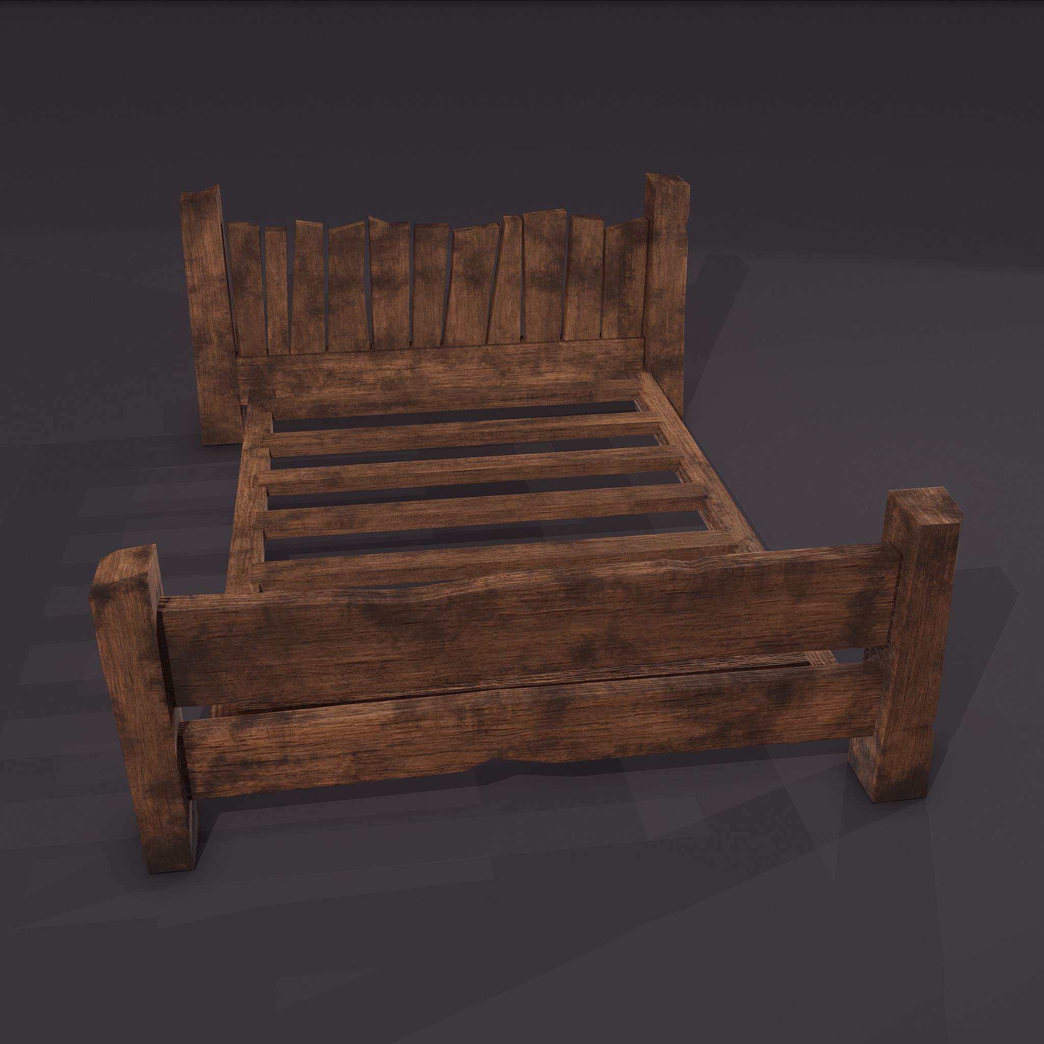Medieval Bed Set - 3D Model by Get Dead Entertainment